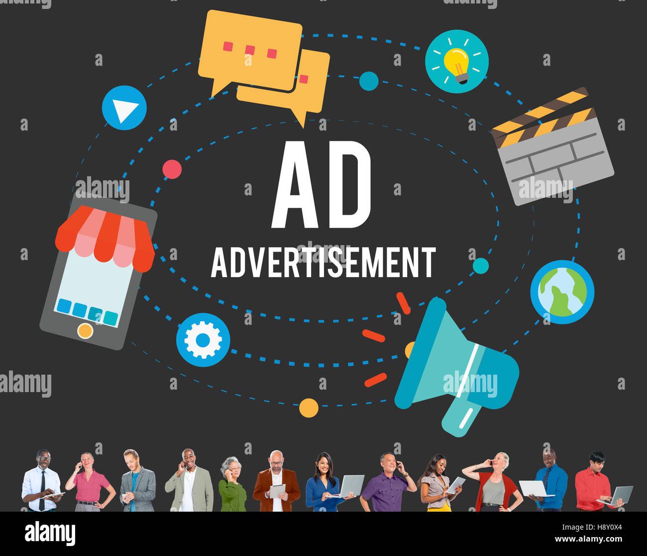 Commercial ad advertisement hi-res stock photography and images - Alamy