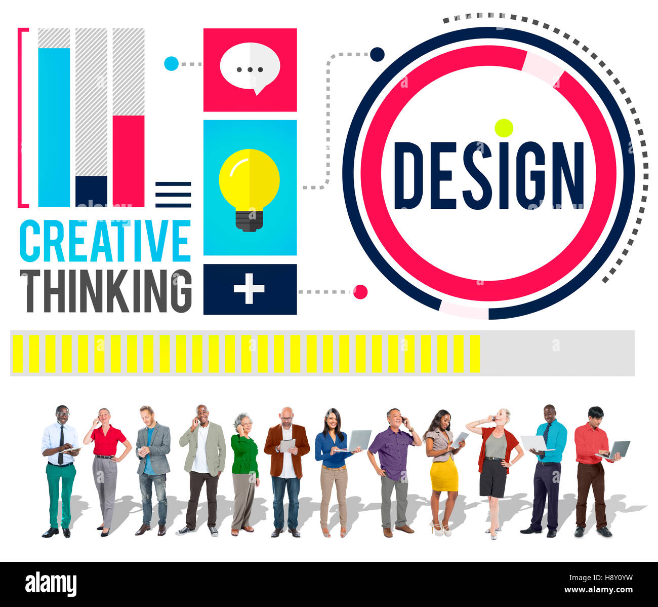 Design Creativity Thinking Ideas Designer Concept Stock Photo - Alamy