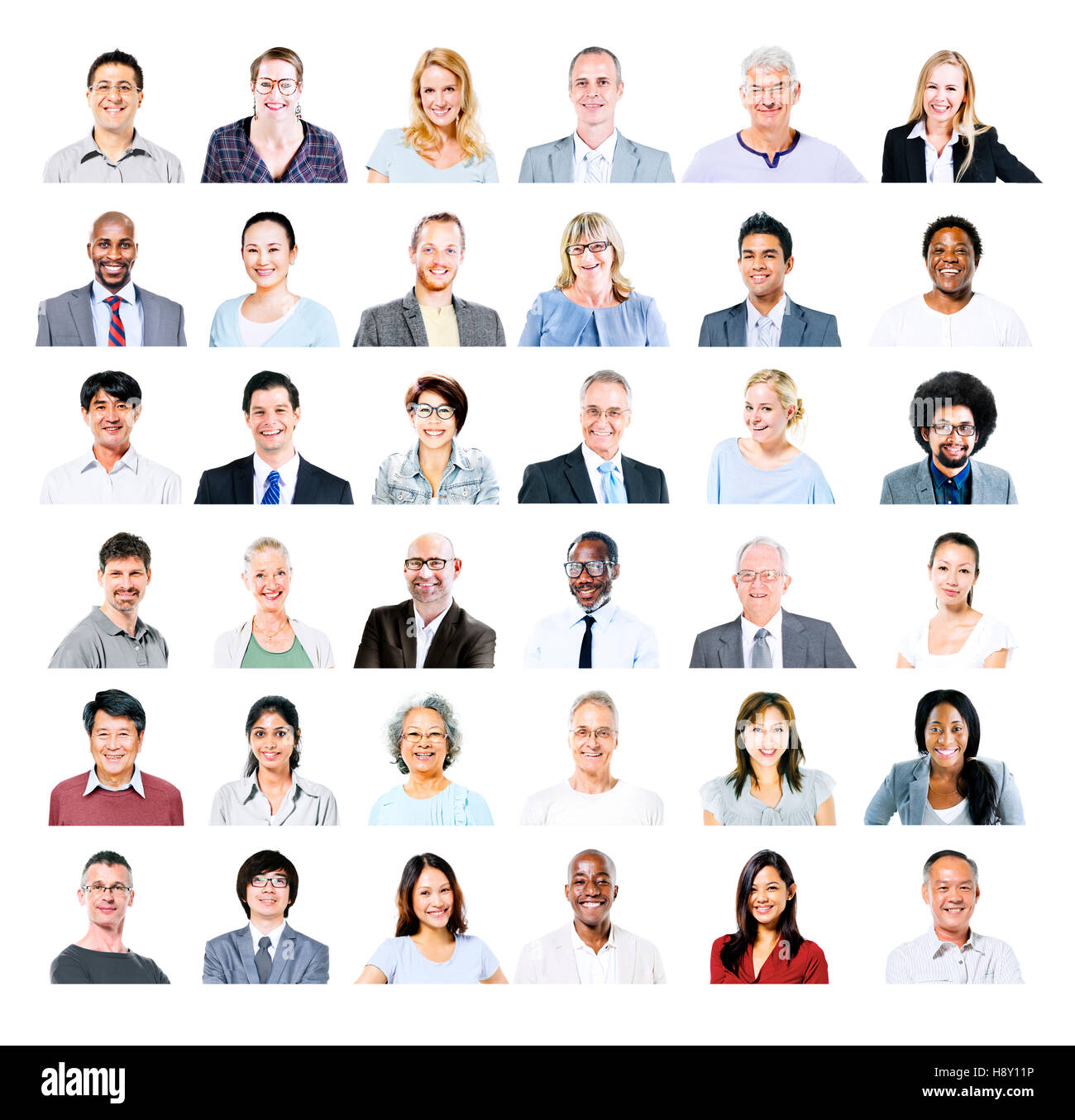 Group of Multiethnic Diverse Business People Concept Stock Photo - Alamy