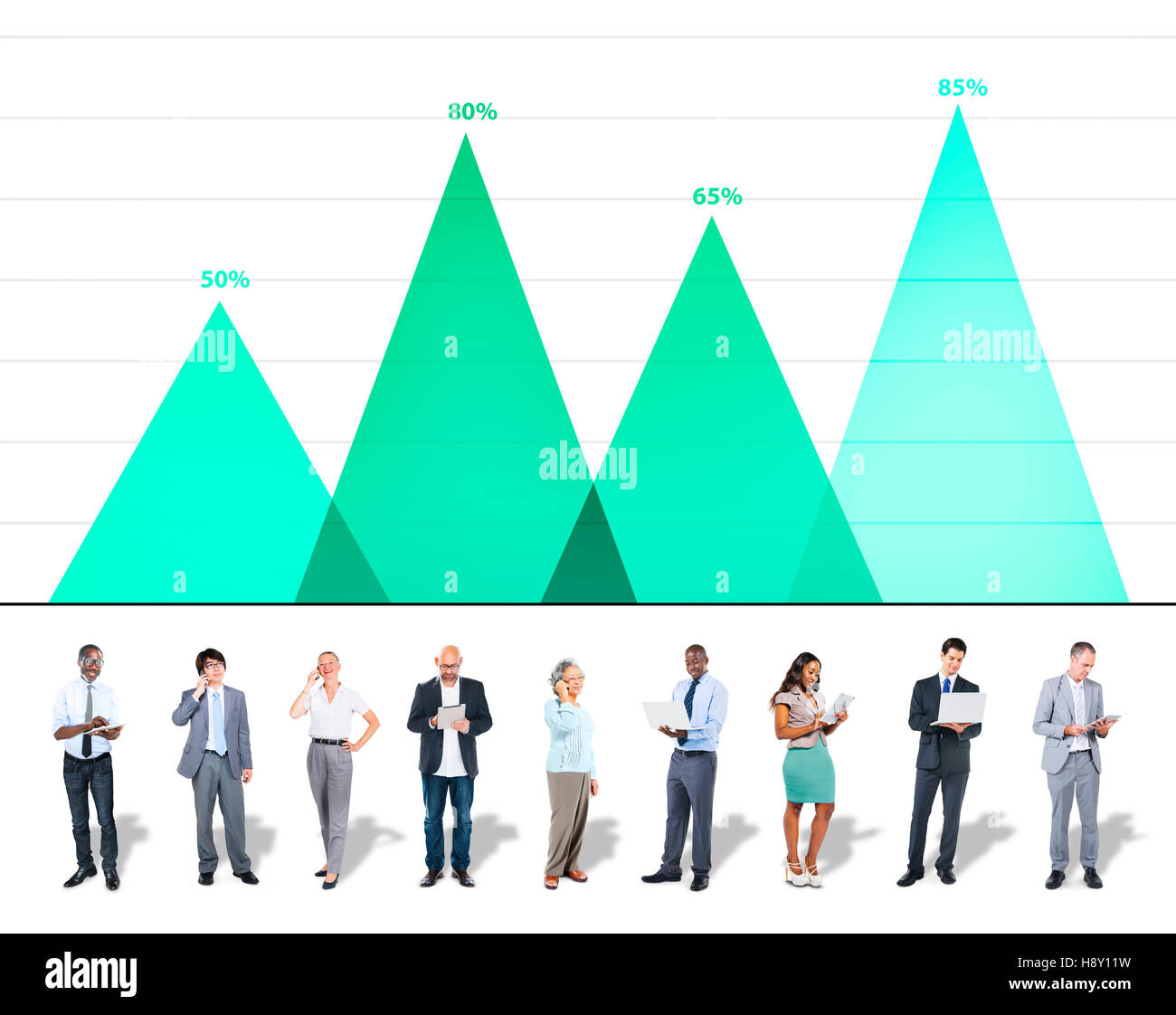 Marketing graph hi-res stock photography and images - Alamy