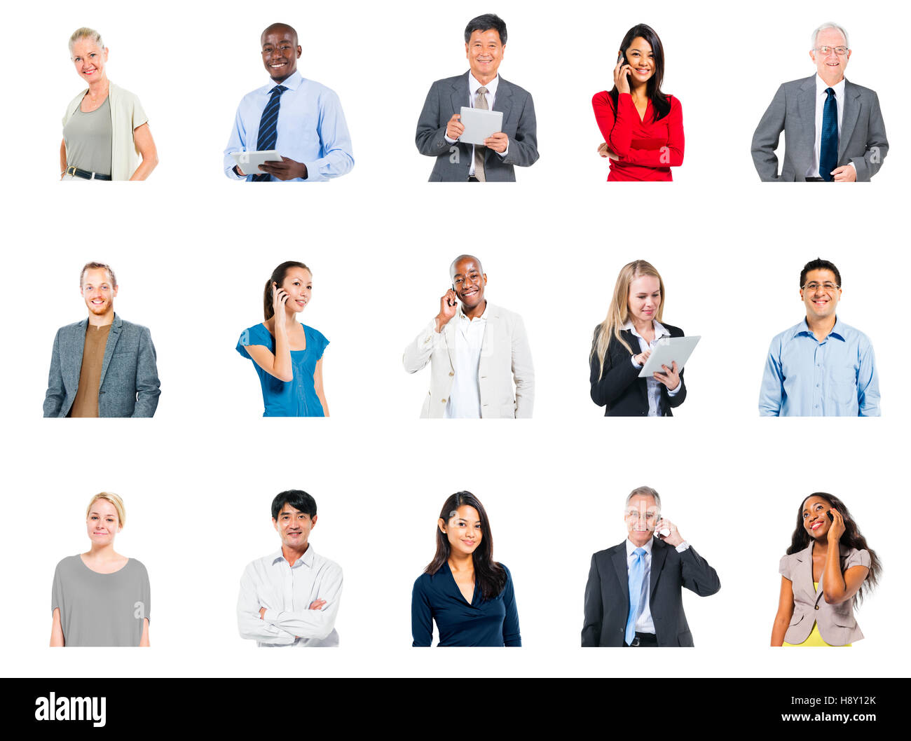 Diverse People Global Communications Technology Concept Stock Photo - Alamy
