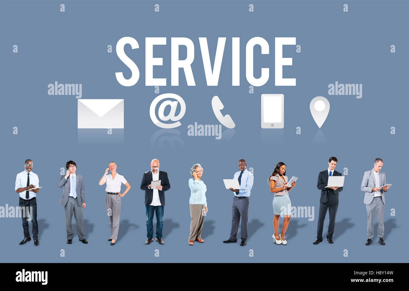 Helpdesk Support Information Support Concept Stock Photo - Alamy