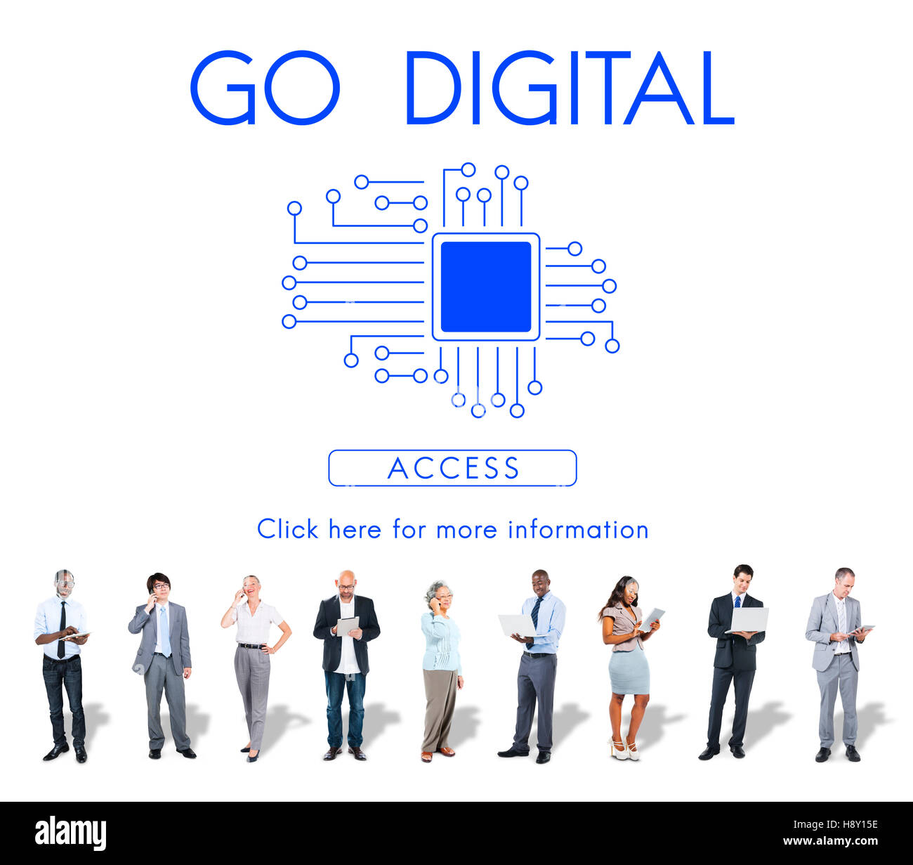 Circuit Board Chip Technology Concept Stock Photo - Alamy