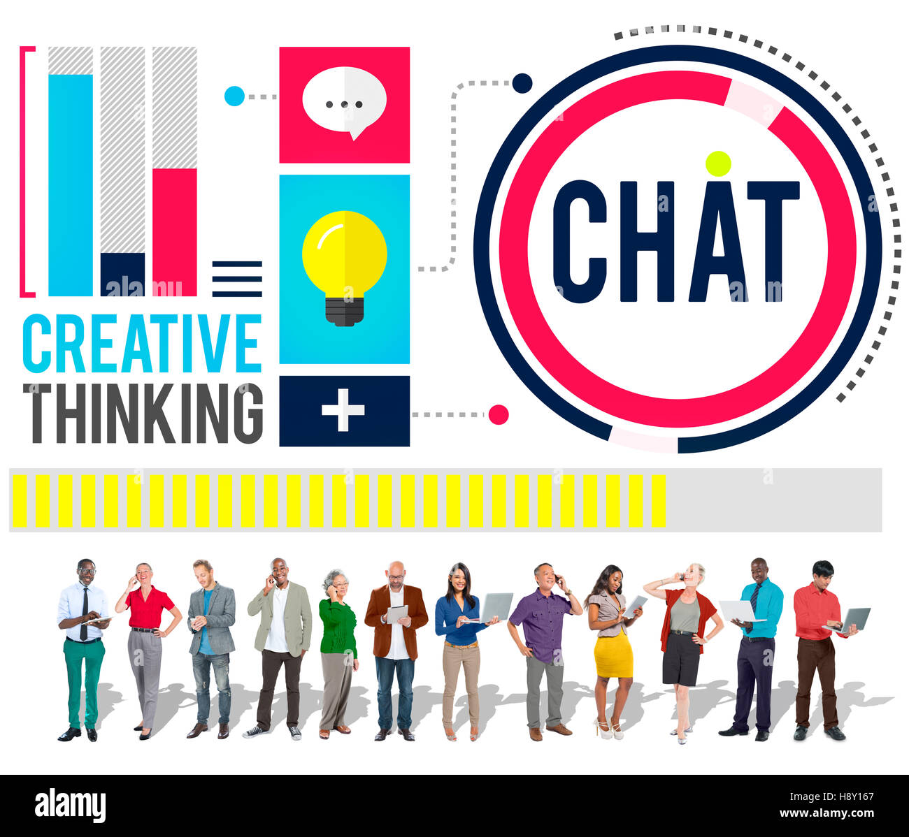 Communication chatting hi-res stock photography and images - Alamy