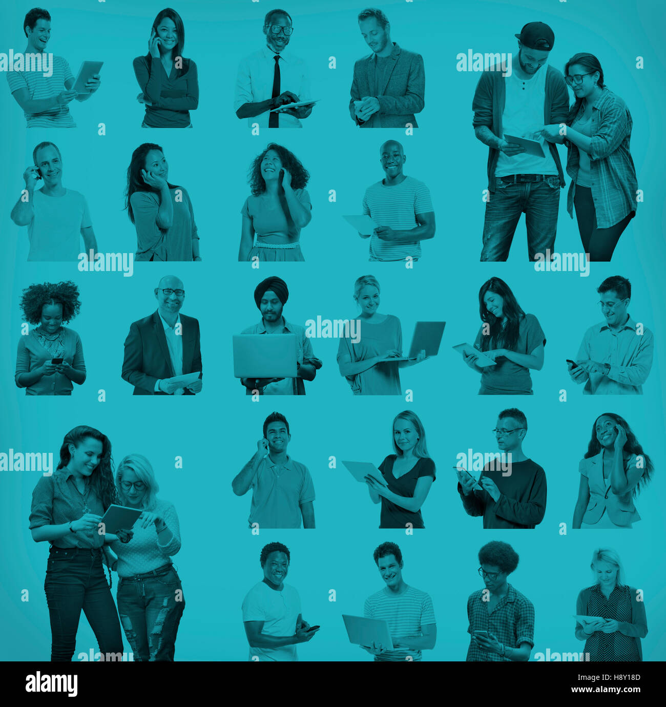 Community Communication Networking Technology Content Concept Stock ...