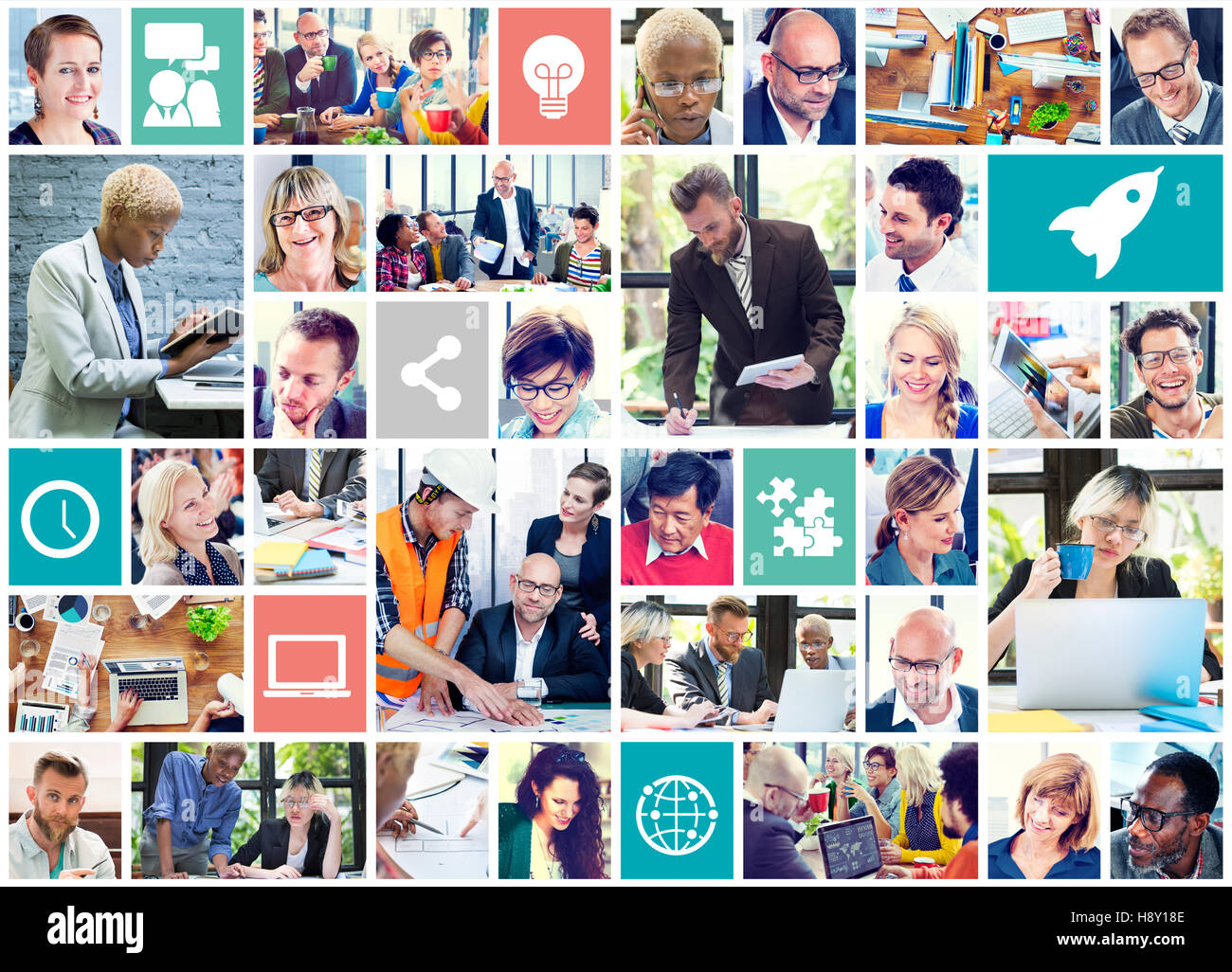 Community Communication Networking Technology Content Concept Stock ...