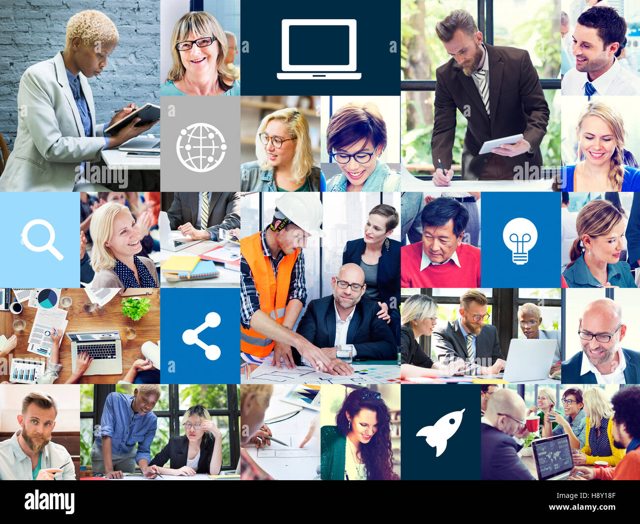 Community Communication Networking Technology Content Concept Stock ...