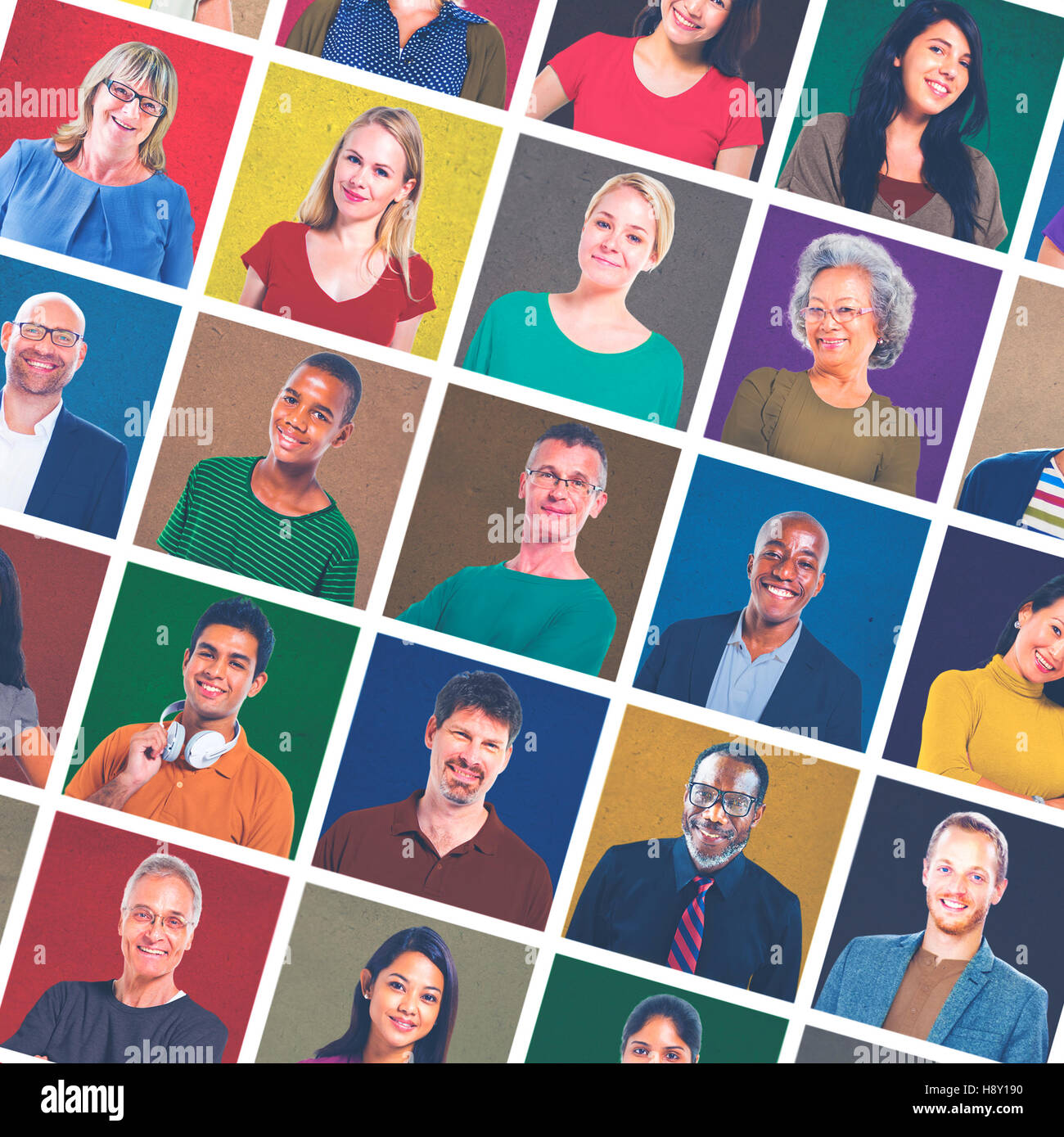 Multiethnic People Colorful Smiling Portrait Concept Stock Photo - Alamy Multiethnic People Colorful Smiling Portrait Concept Stock Photo - Alamy