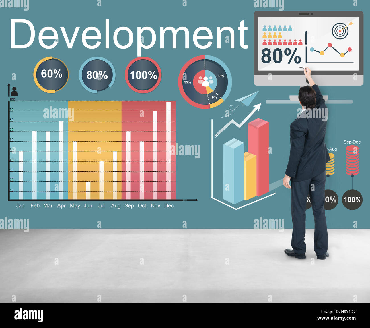 Development Financial Improvement Management Concept Stock Photo - Alamy