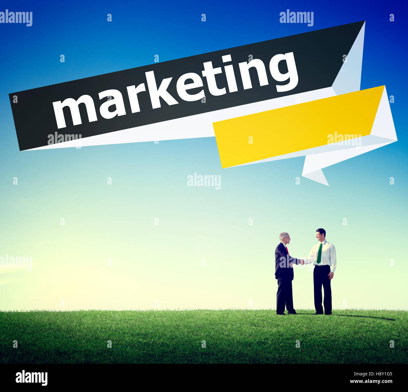 Marketing Commercial Media Consumer Customer Concept Stock Photo - Alamy