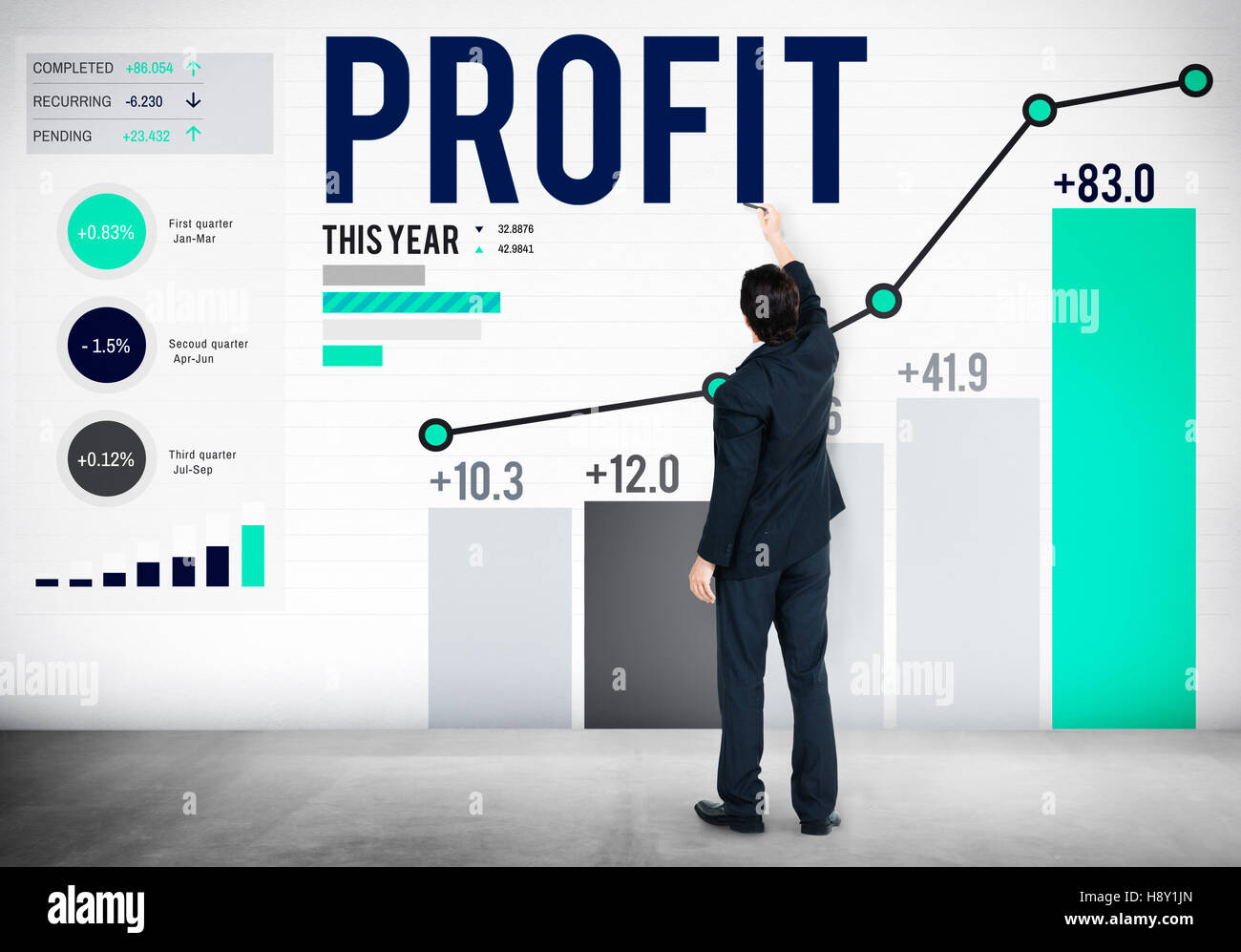 Income growth hi-res stock photography and images - Alamy
