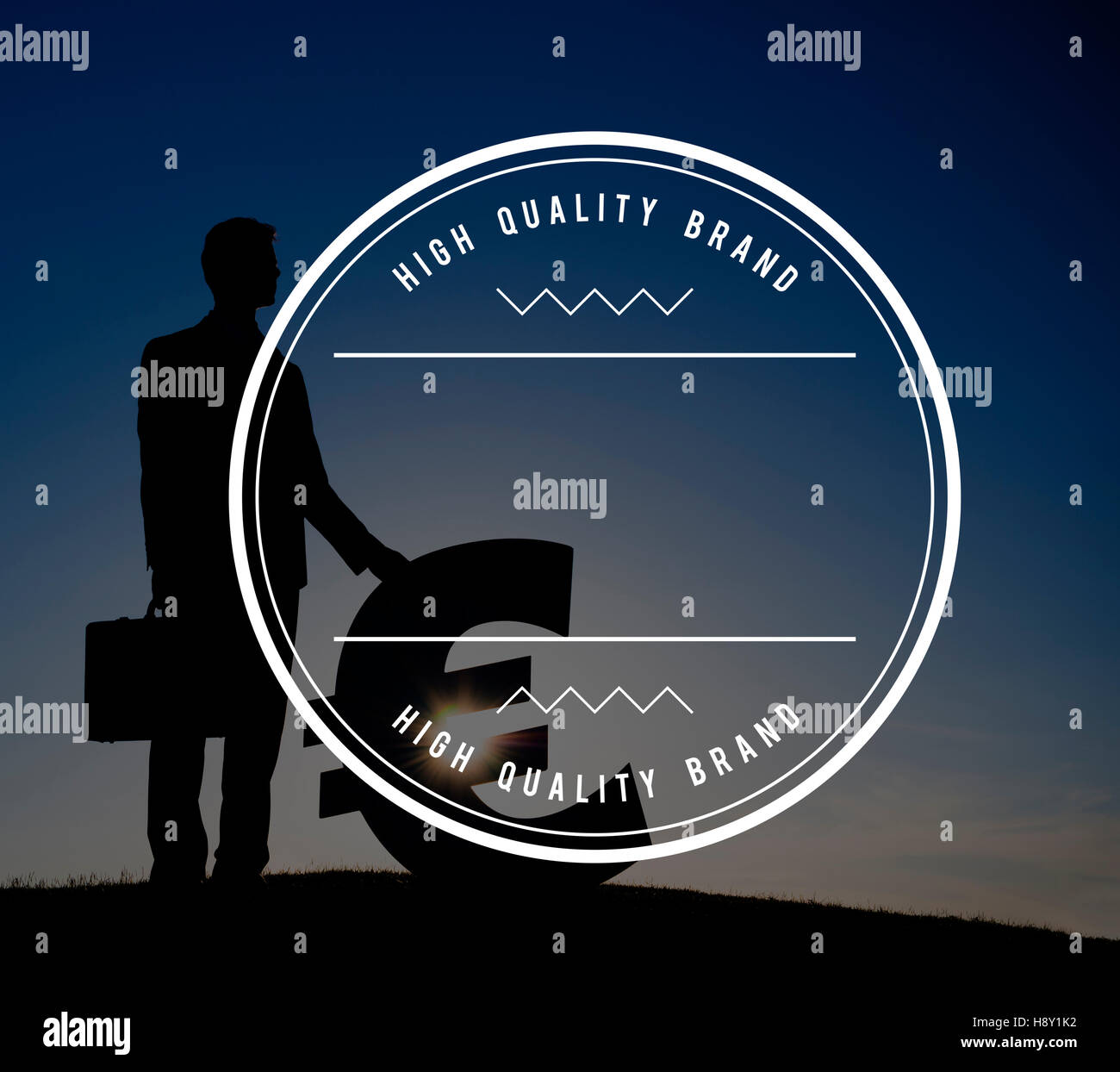 High Quality Brand Best Badge Stamp Concept Stock Photo - Alamy