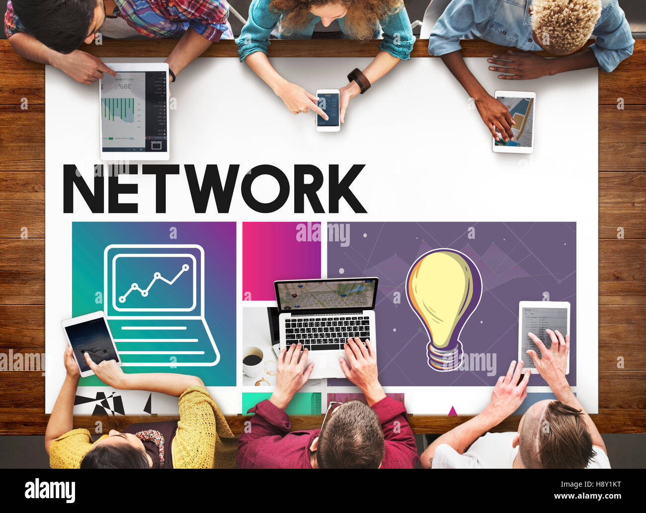 Website Design UI Software Media WWW Concept Stock Photo - Alamy