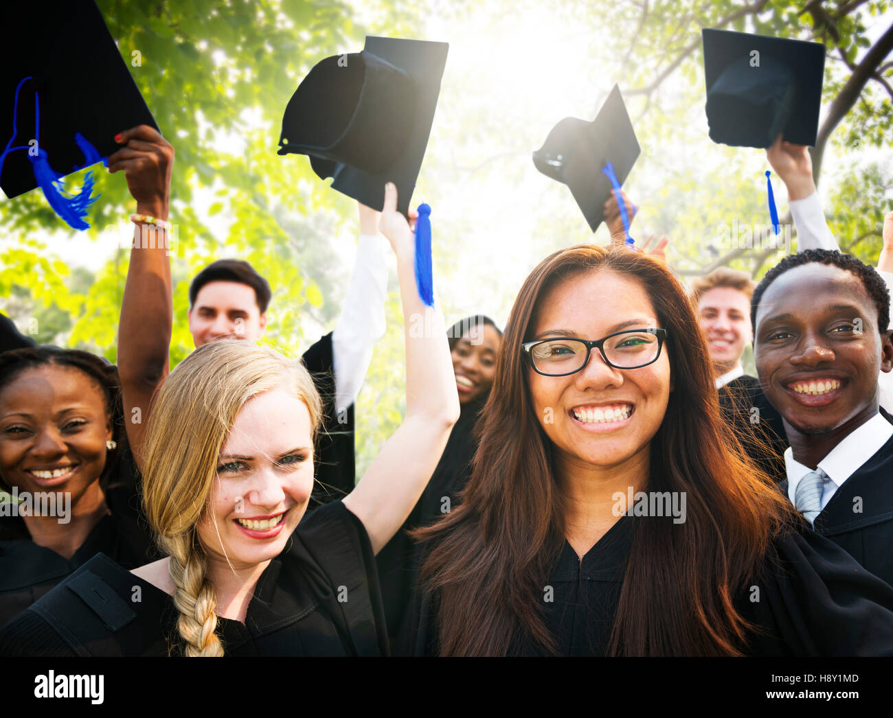 Graduation Student Commencement University Degree Concept Stock Photo ...