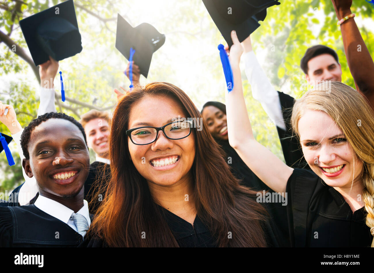 Graduation Student Commencement University Degree Concept Stock Photo ...