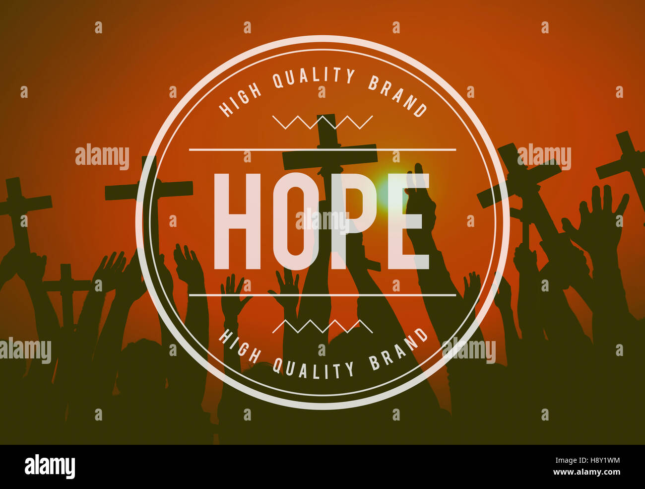 Jesus praying god arms hi-res stock photography and images - Alamy