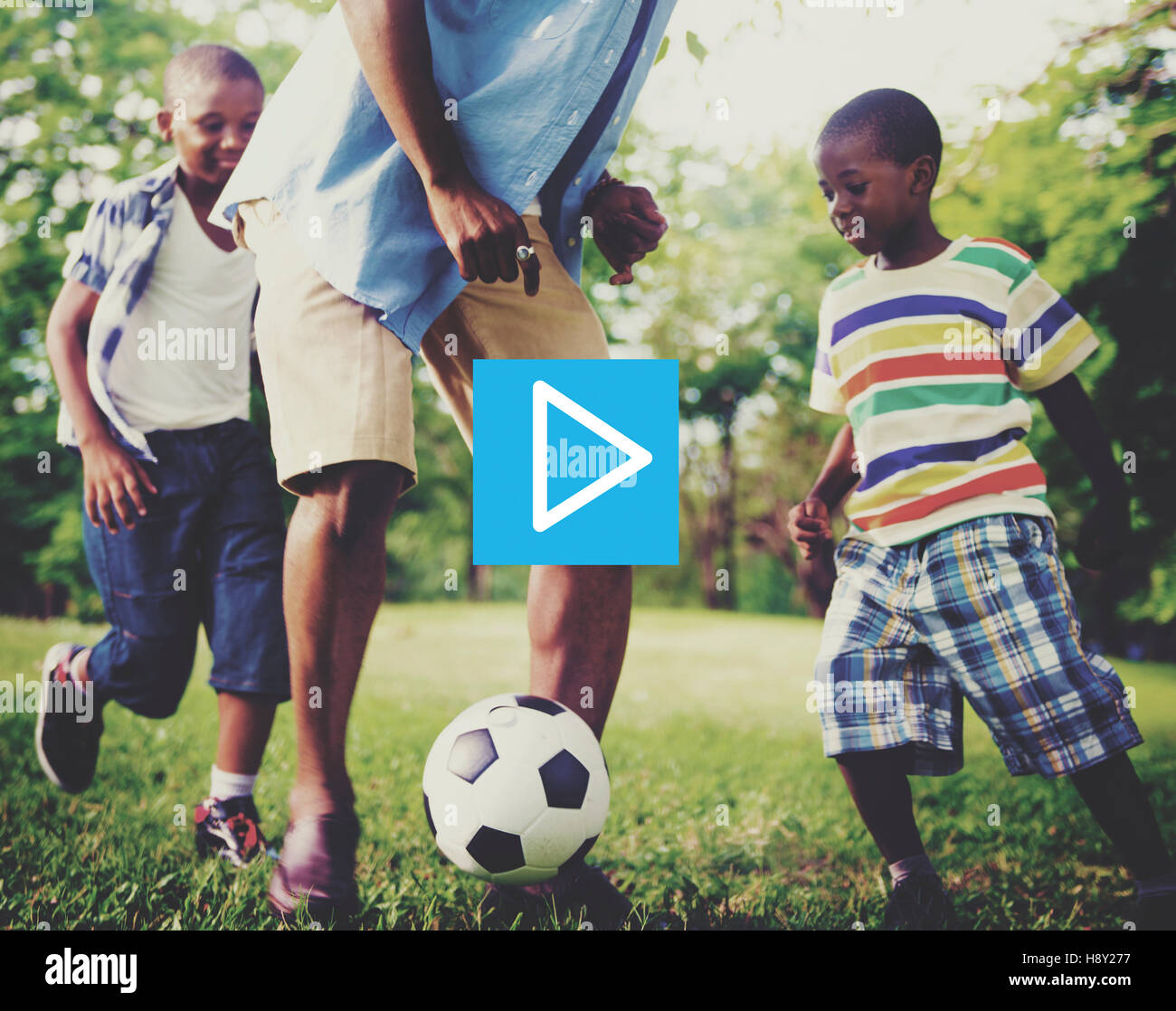 Play Start Button Multimedia Concept Stock Photo - Alamy