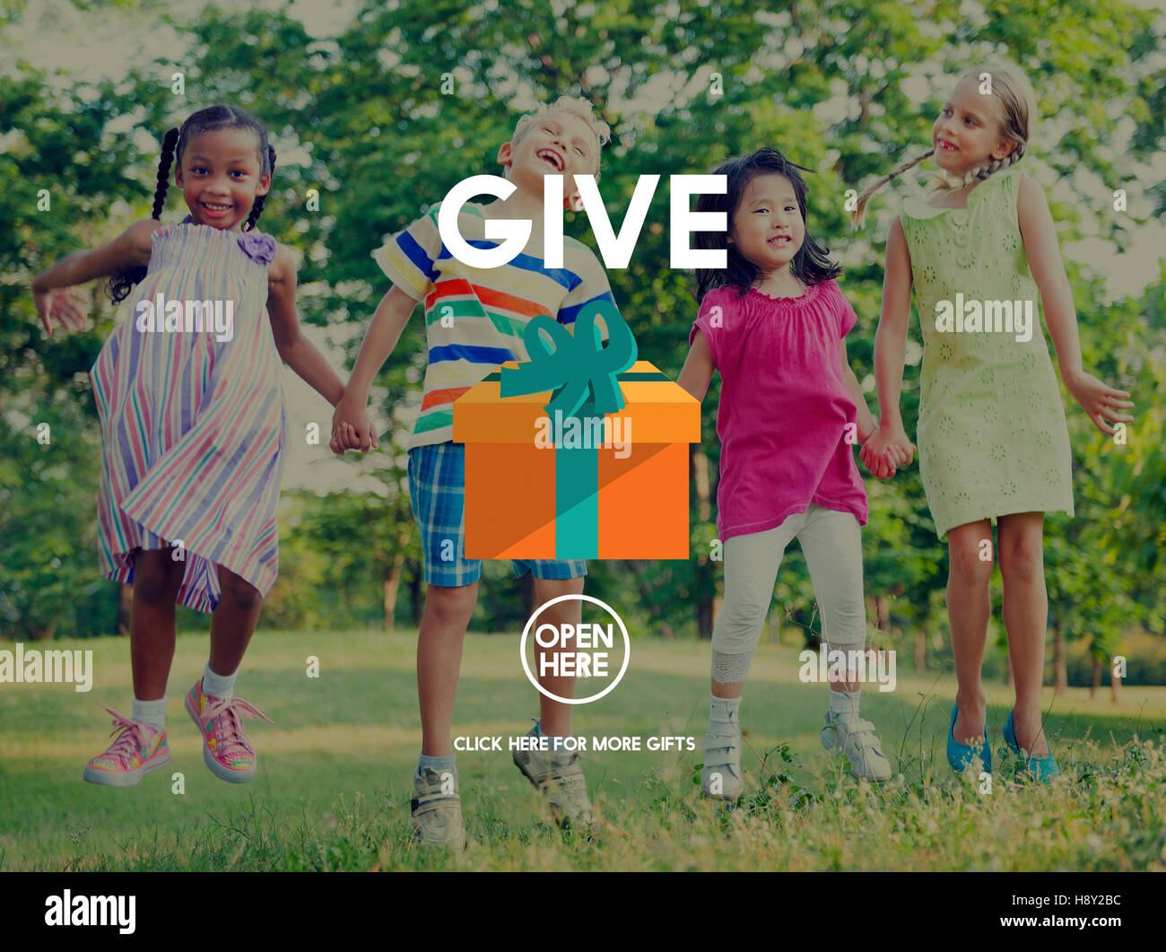 Give Donate Generosity Giving Support Help Concept Stock Photo - Alamy