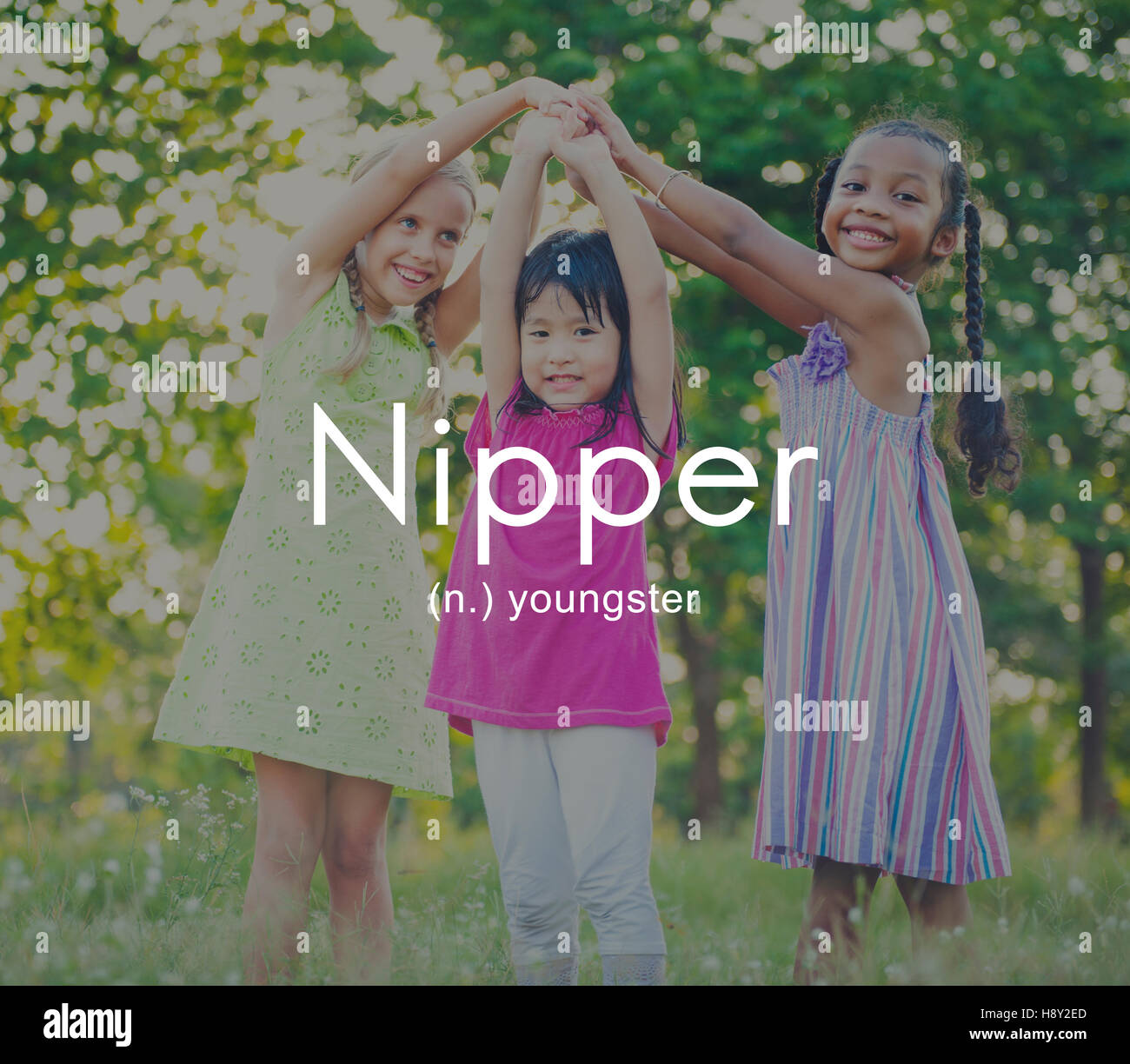 Nipper Youngster Children Kids Youth Concept Stock Photo - Alamy