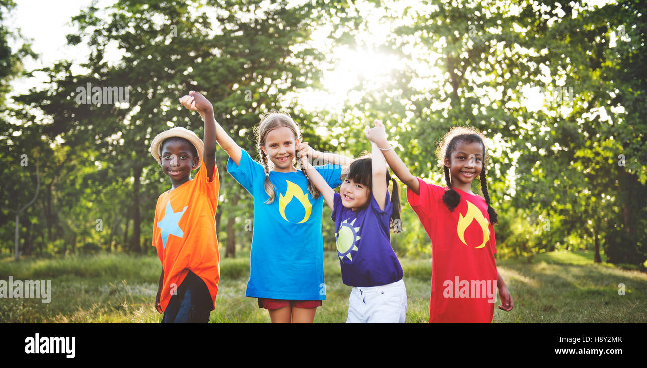 Child Children Childhood Fun Playful Activity Kids Concept Stock Photo ...