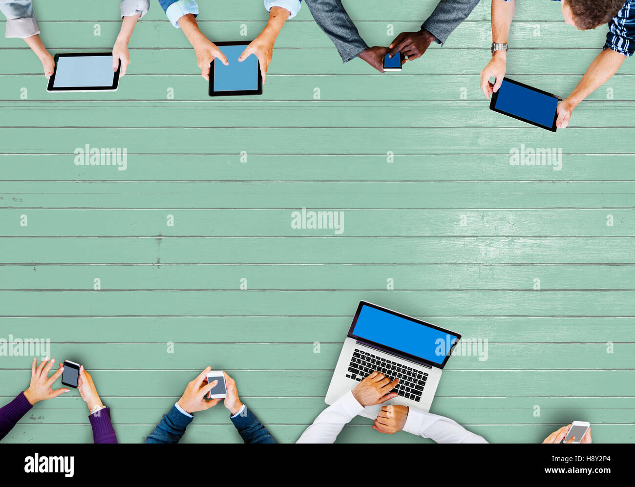 Business Team Marketing Global Communication Concept Stock Photo - Alamy