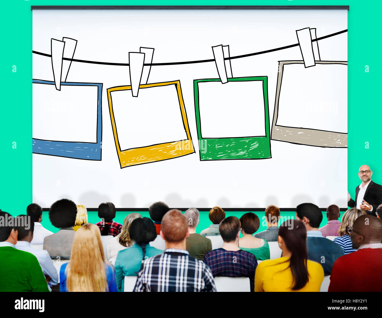 Picture Photography Frame Image Creativity Concept Stock Photo - Alamy