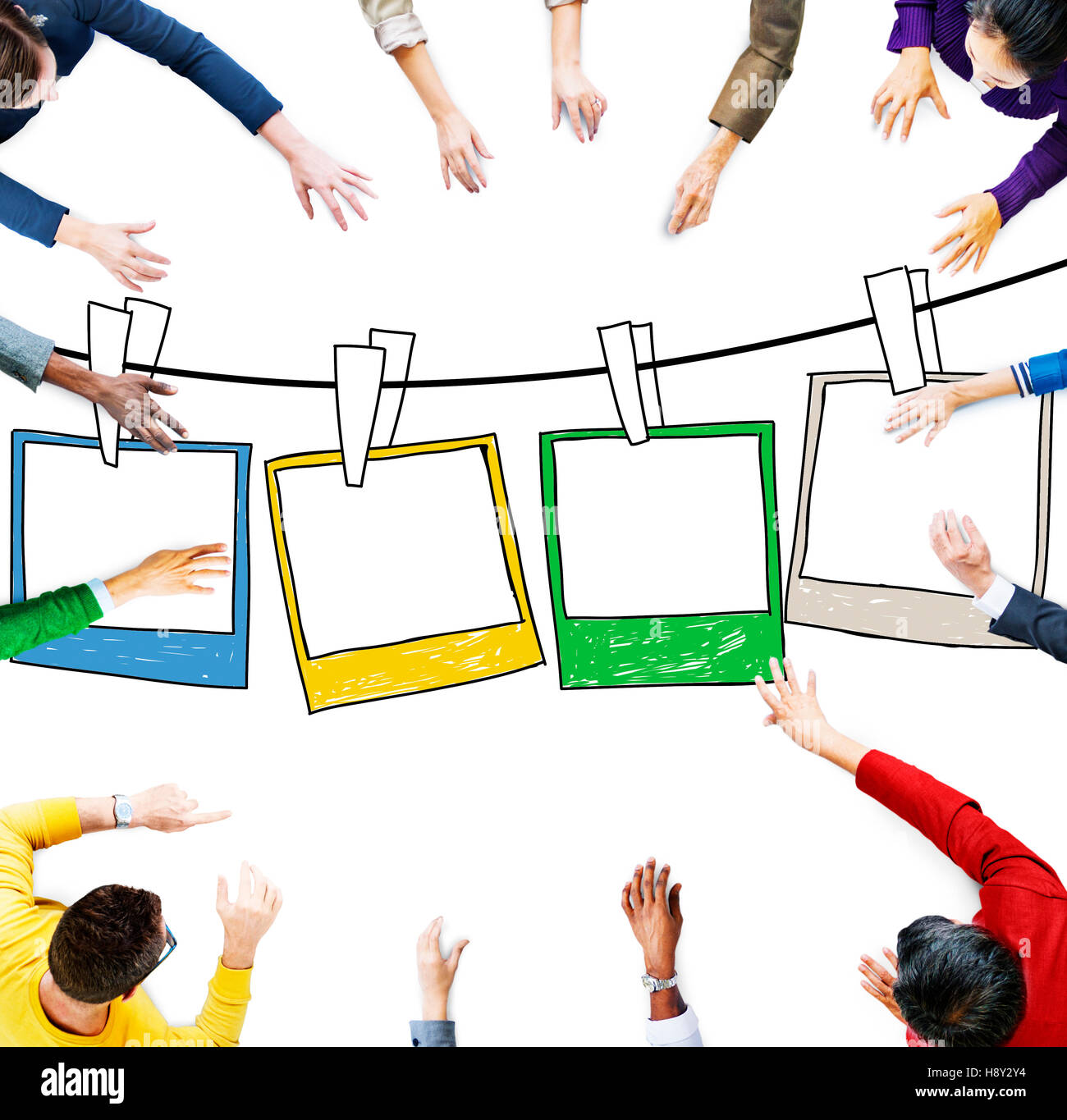 Picture Photography Frame Image Creativity Concept Stock Photo - Alamy