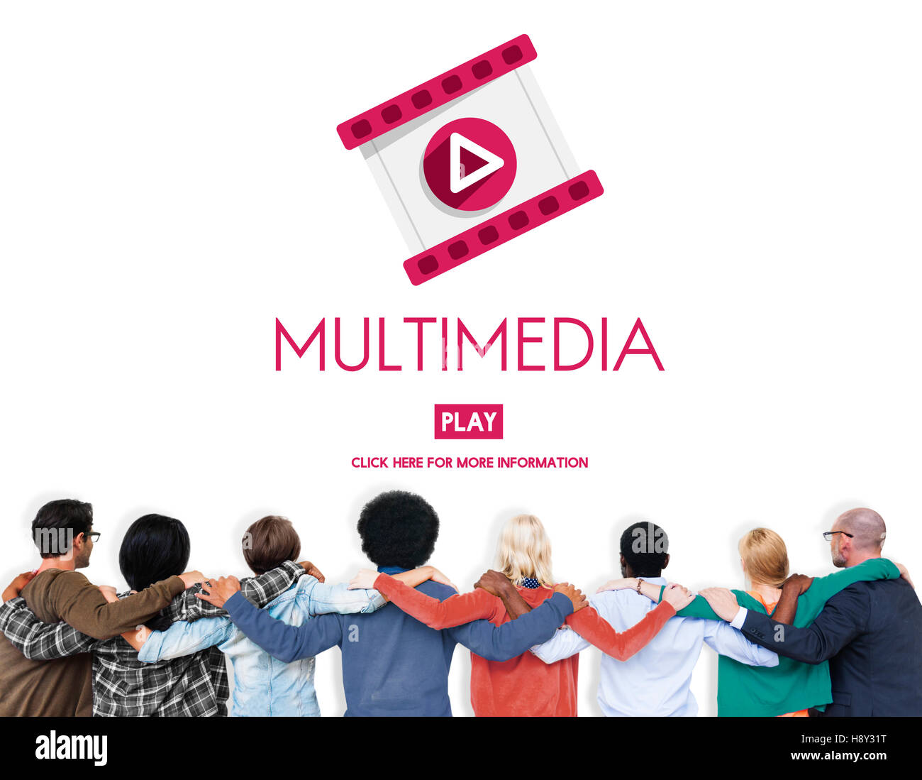 Multimedia Entertainment Media Digital Concept Stock Photo - Alamy