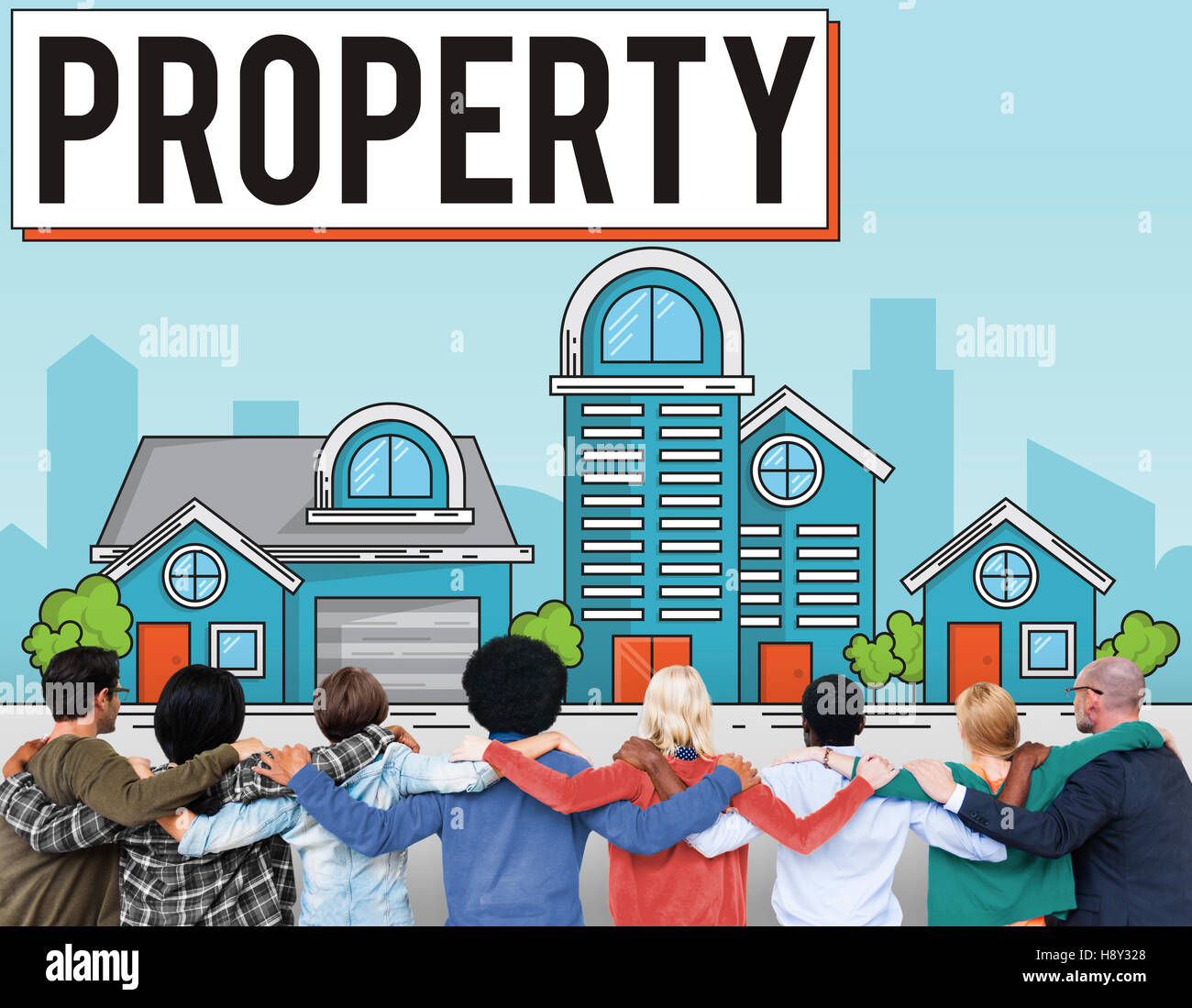 Property Housing Estate Ownership Concept Stock Photo - Alamy