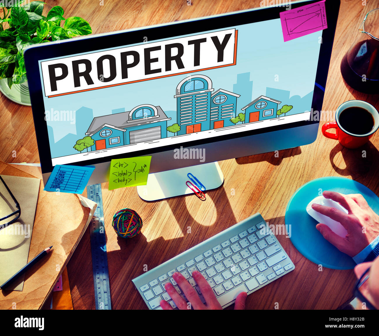 Property Housing Estate Ownership Concept Stock Photo - Alamy
