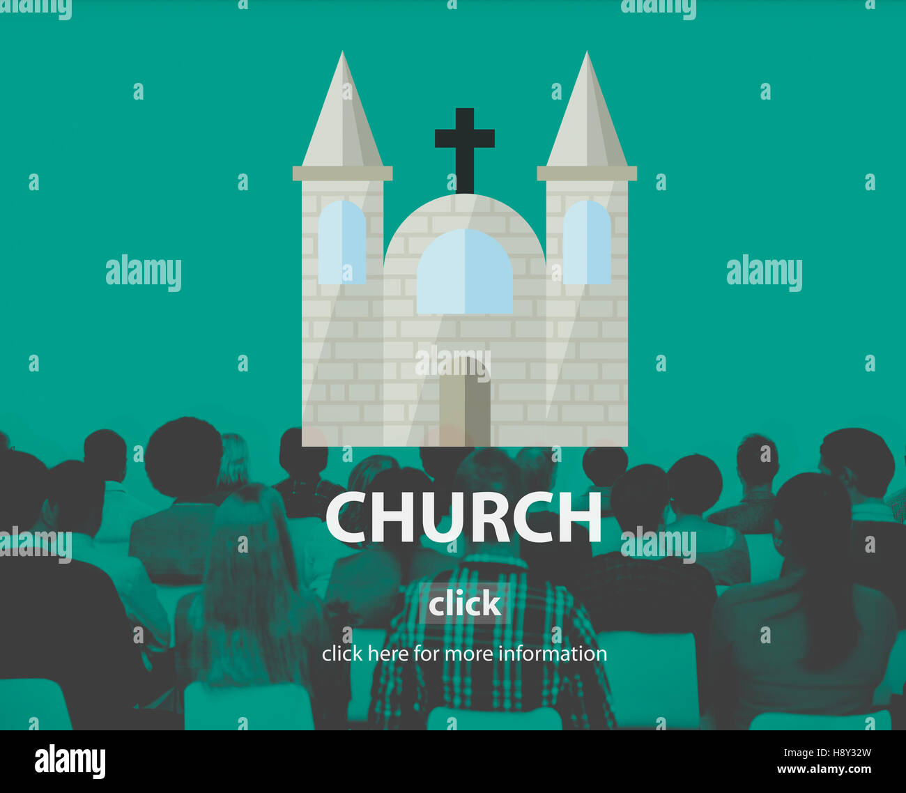 Church Faith Religious Temple Worship Assembly Concept Stock Photo - Alamy