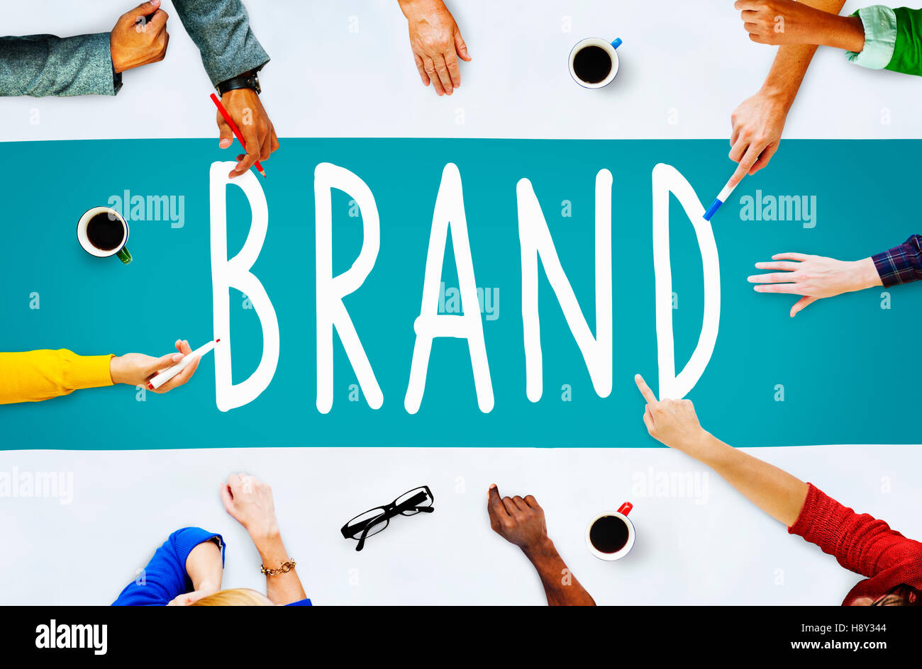 Brand Branding Copyright Trademark Marketing Concept Stock Photo - Alamy