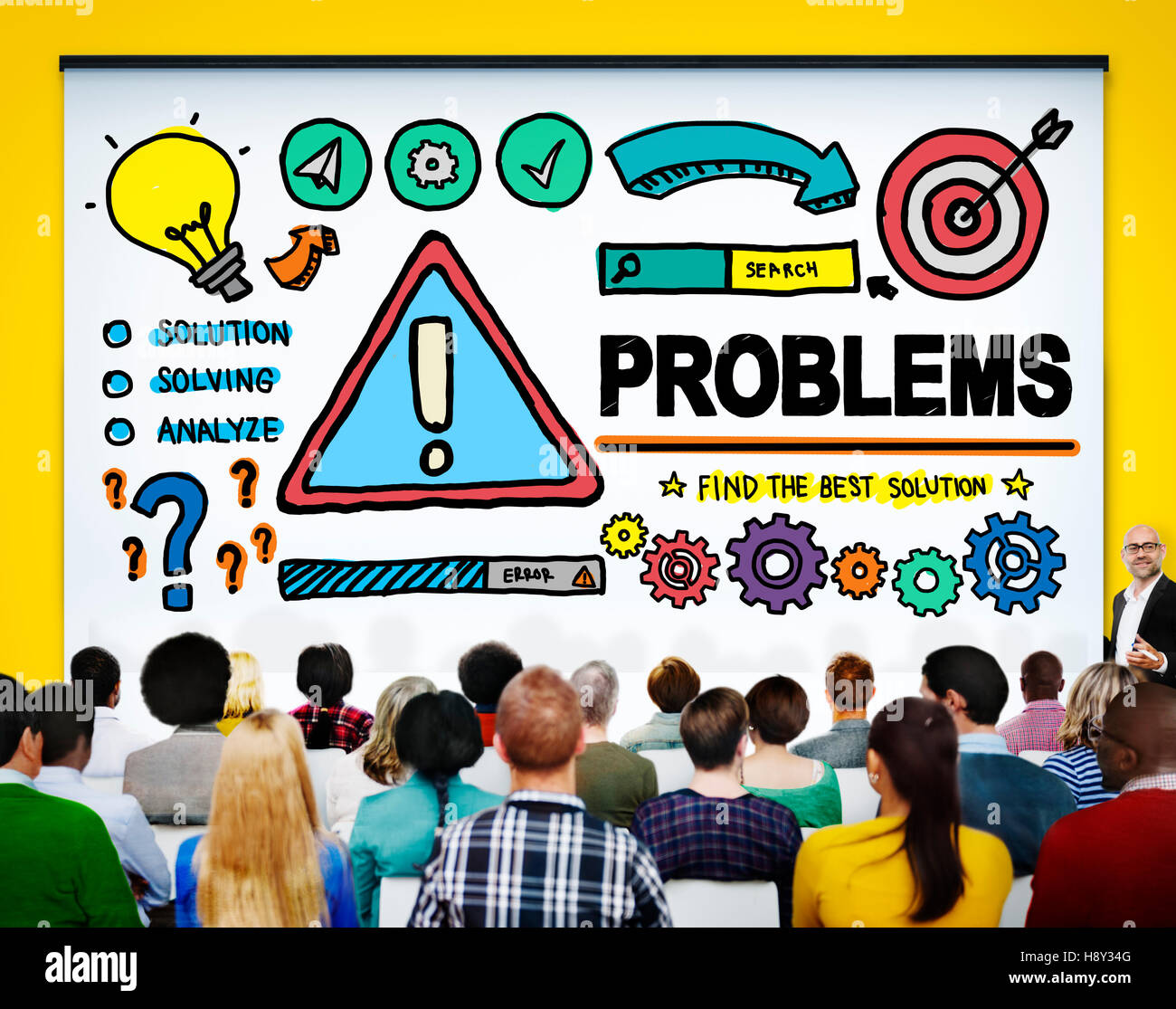 Problems Trouble Difficulty Failure Challenge Concept Stock Photo - Alamy