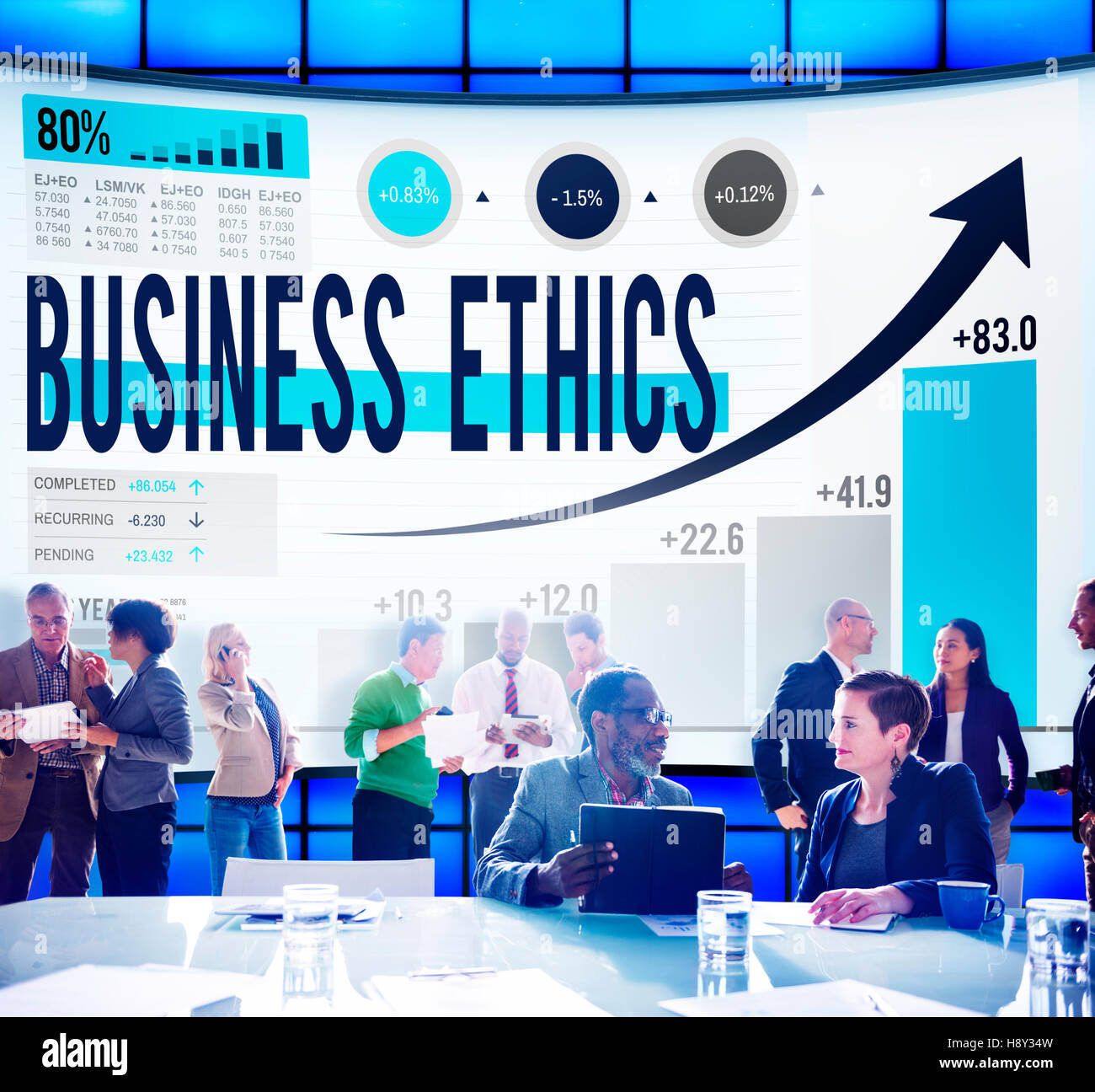 Business Ethics Integrity Moral Responsibility Concept Stock Photo - Alamy