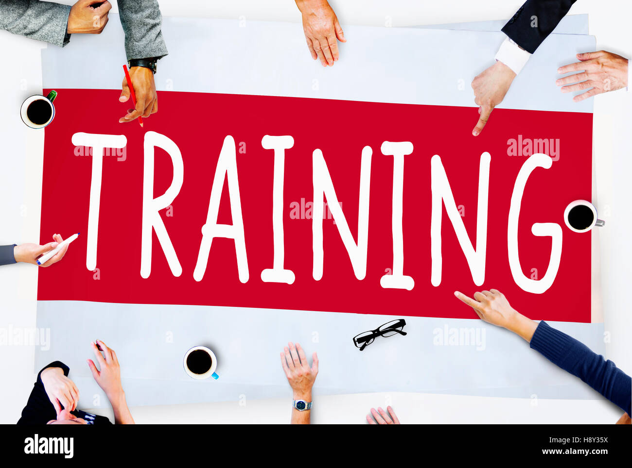 Training Workshop Learning Inspire Ides Concept Stock Photo - Alamy