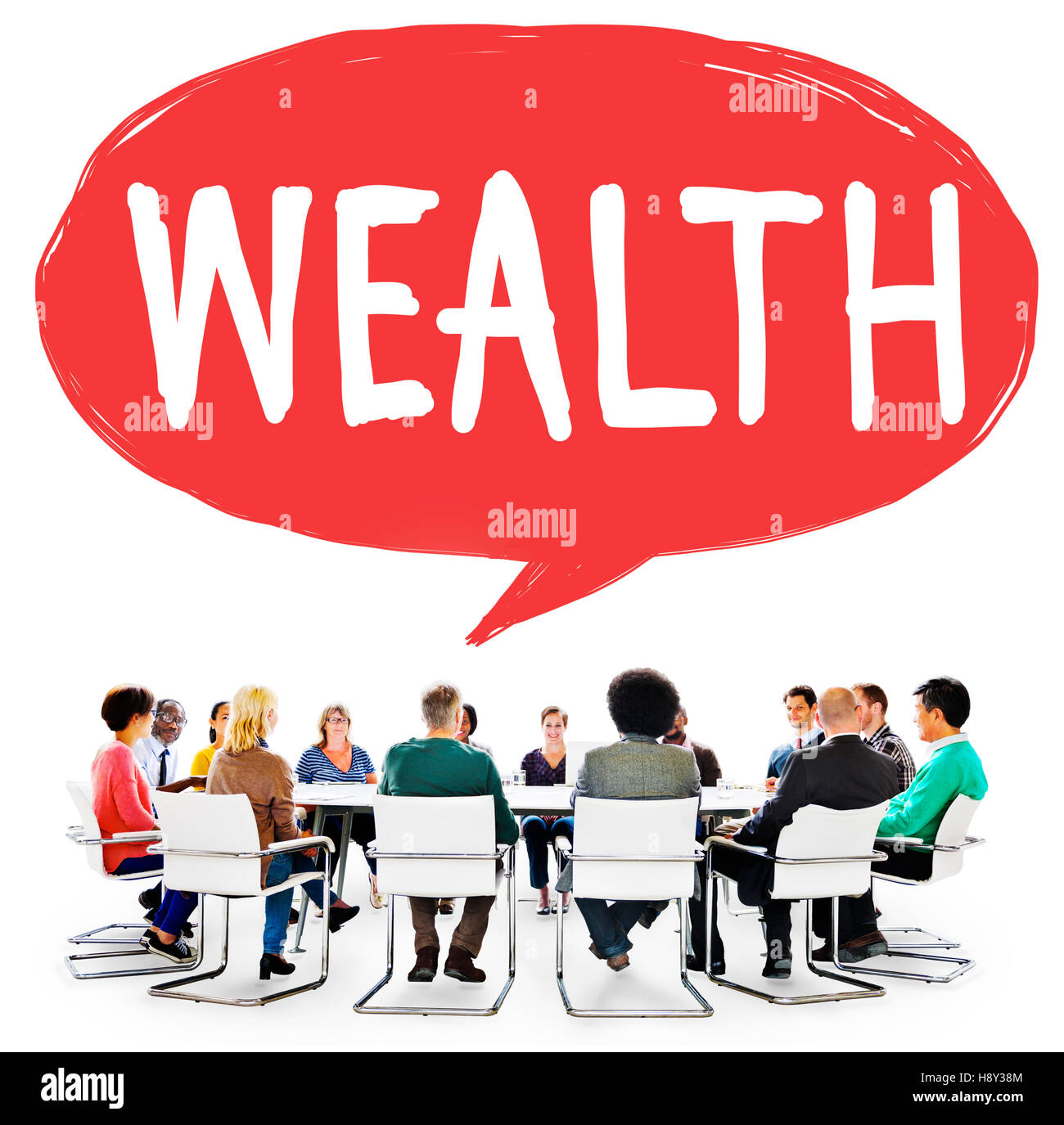 Wealth Financial Growth Income Economy Concept Stock Photo - Alamy