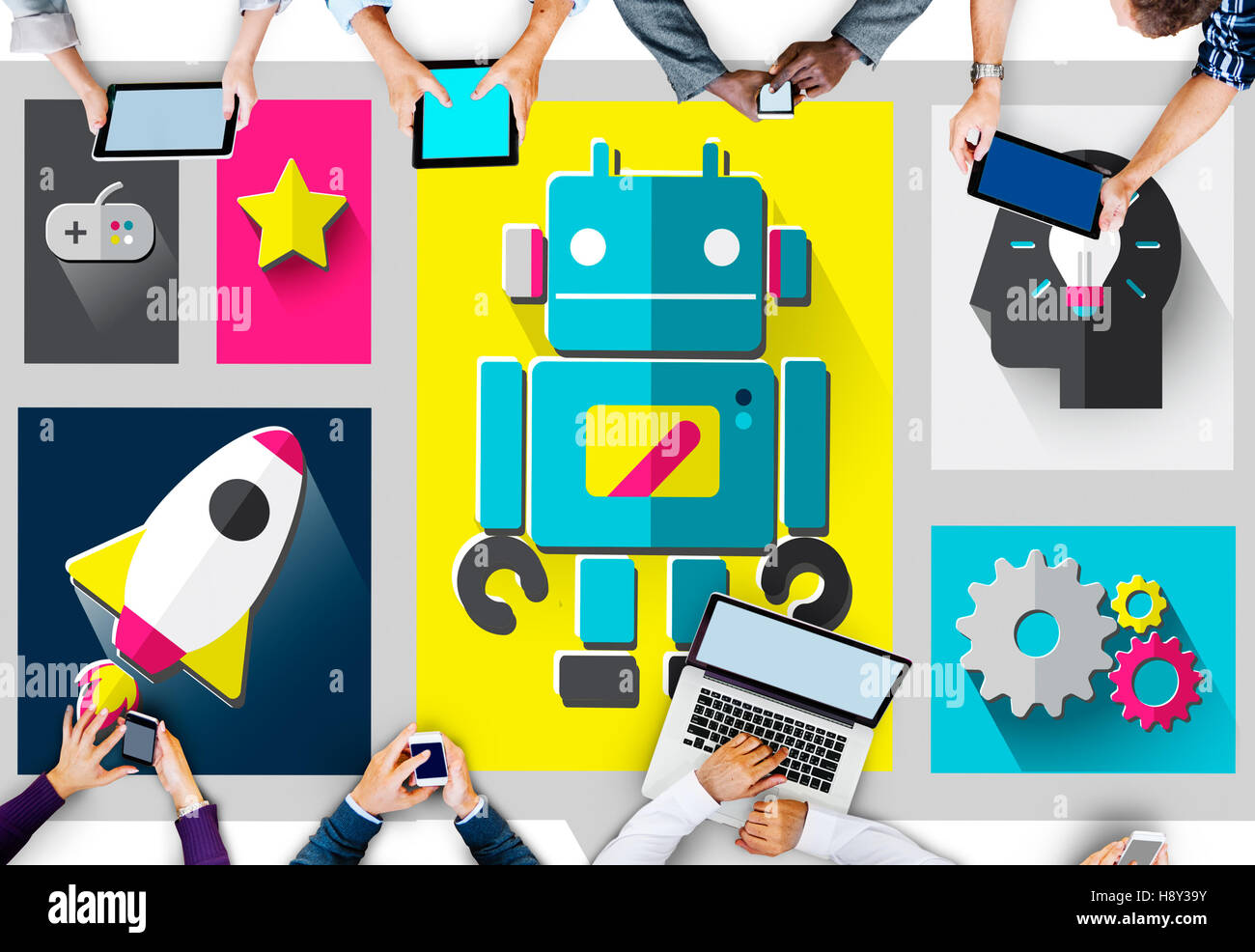 Innovate Creativity Ideas New Modern Technology Concept Stock Photo - Alamy