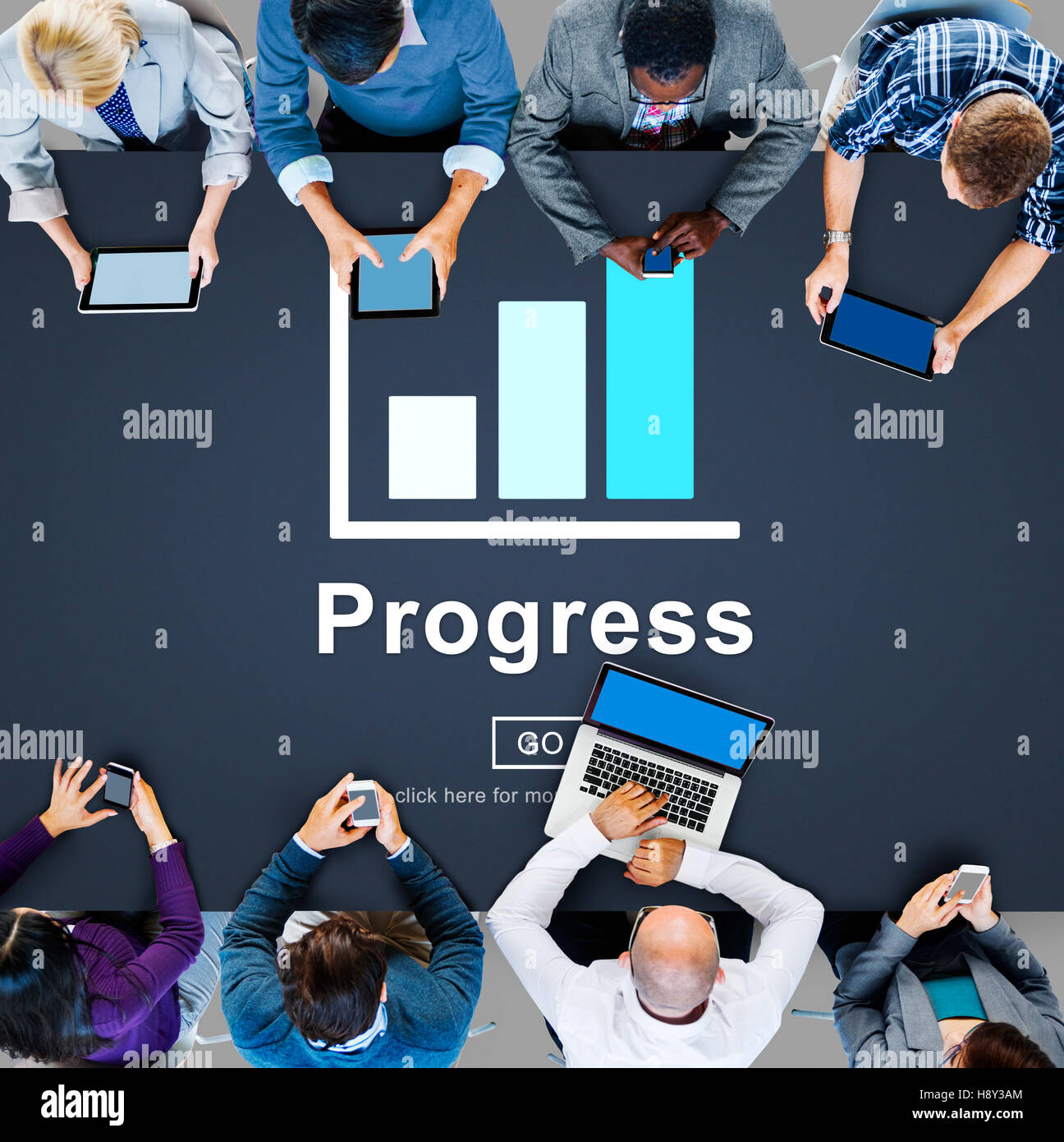 Progress Development Imrpovement Advancement Concept Stock Photo - Alamy