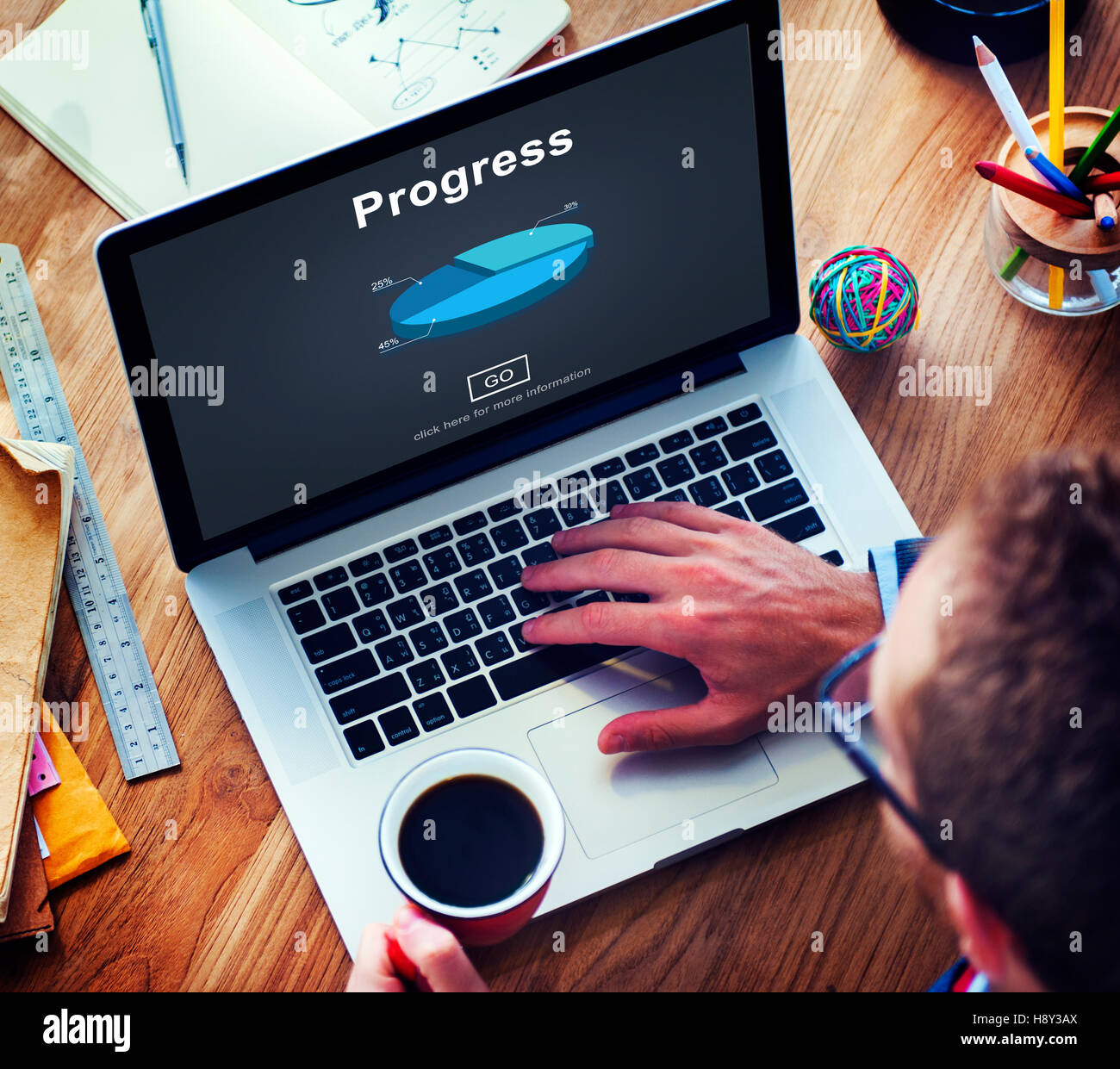Progress Development Imrpovement Advancement Concept Stock Photo - Alamy