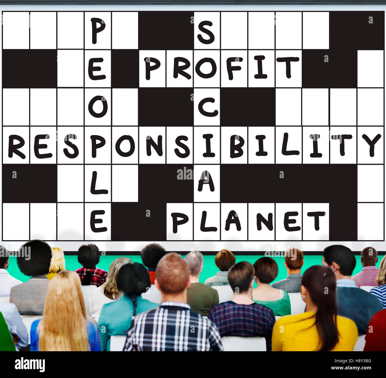 Social Responsibility Reliability Dependability Ethics Concept Stock ...