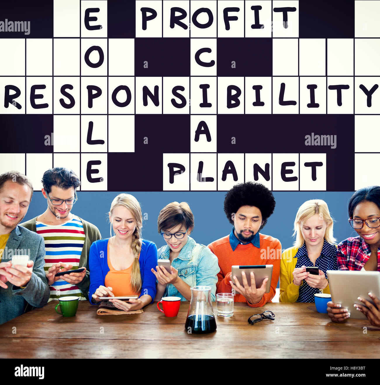 Social Responsibility Reliability Dependability Ethics Concept Stock ...