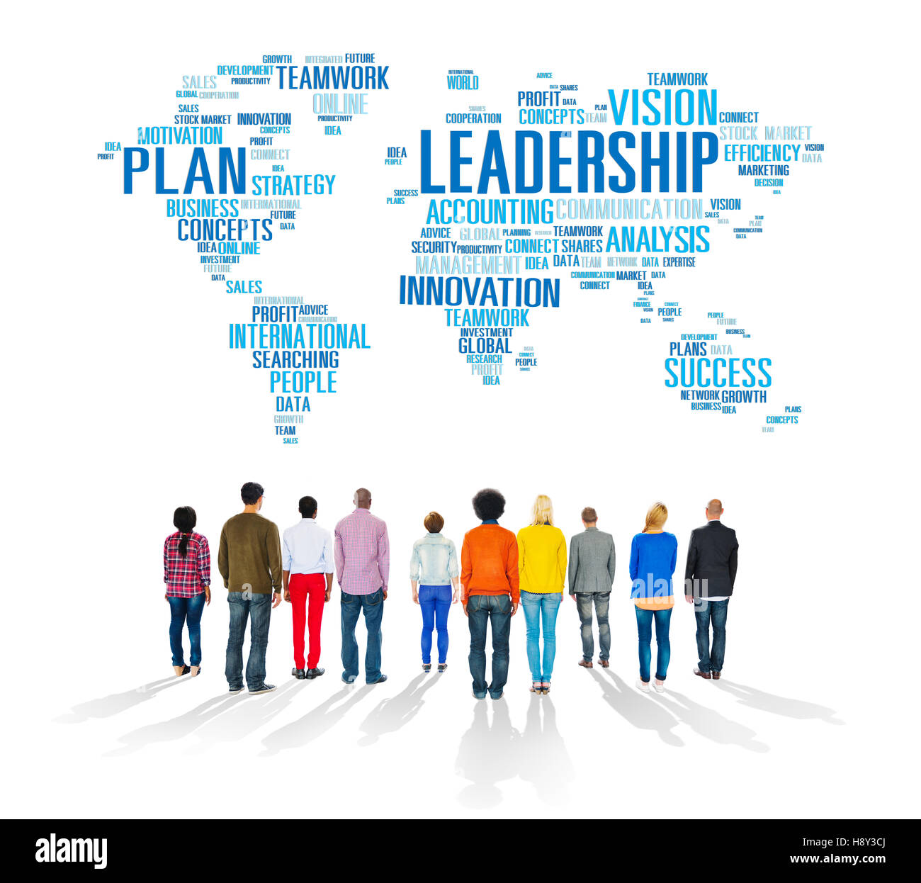 Leadership Boss Management Coach Chief Global Concept Stock Photo - Alamy