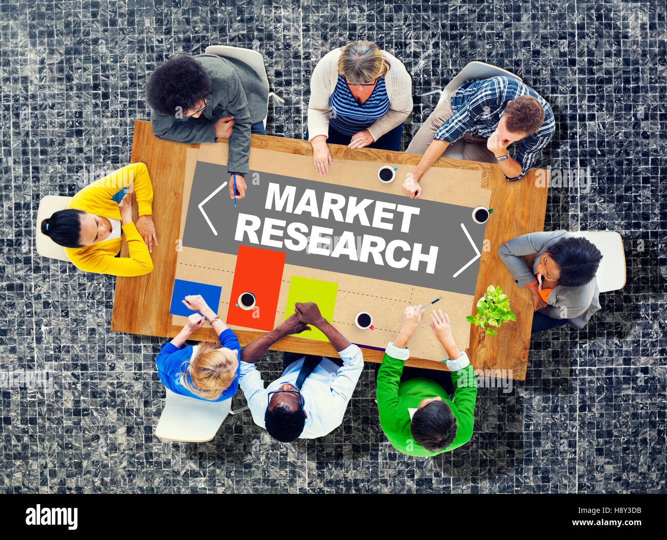 Market Research Analysis Bar Graph Solution Strategy Concept Stock ...