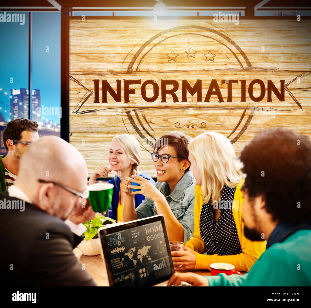 Information Info Data Facts Source Concept Stock Photo - Alamy
