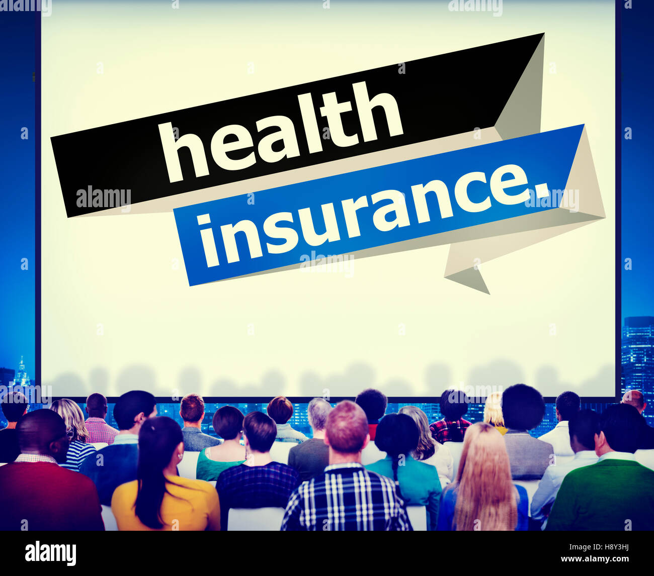 Health Insurance Protection Risk Assessment Assurance Concept Stock ...