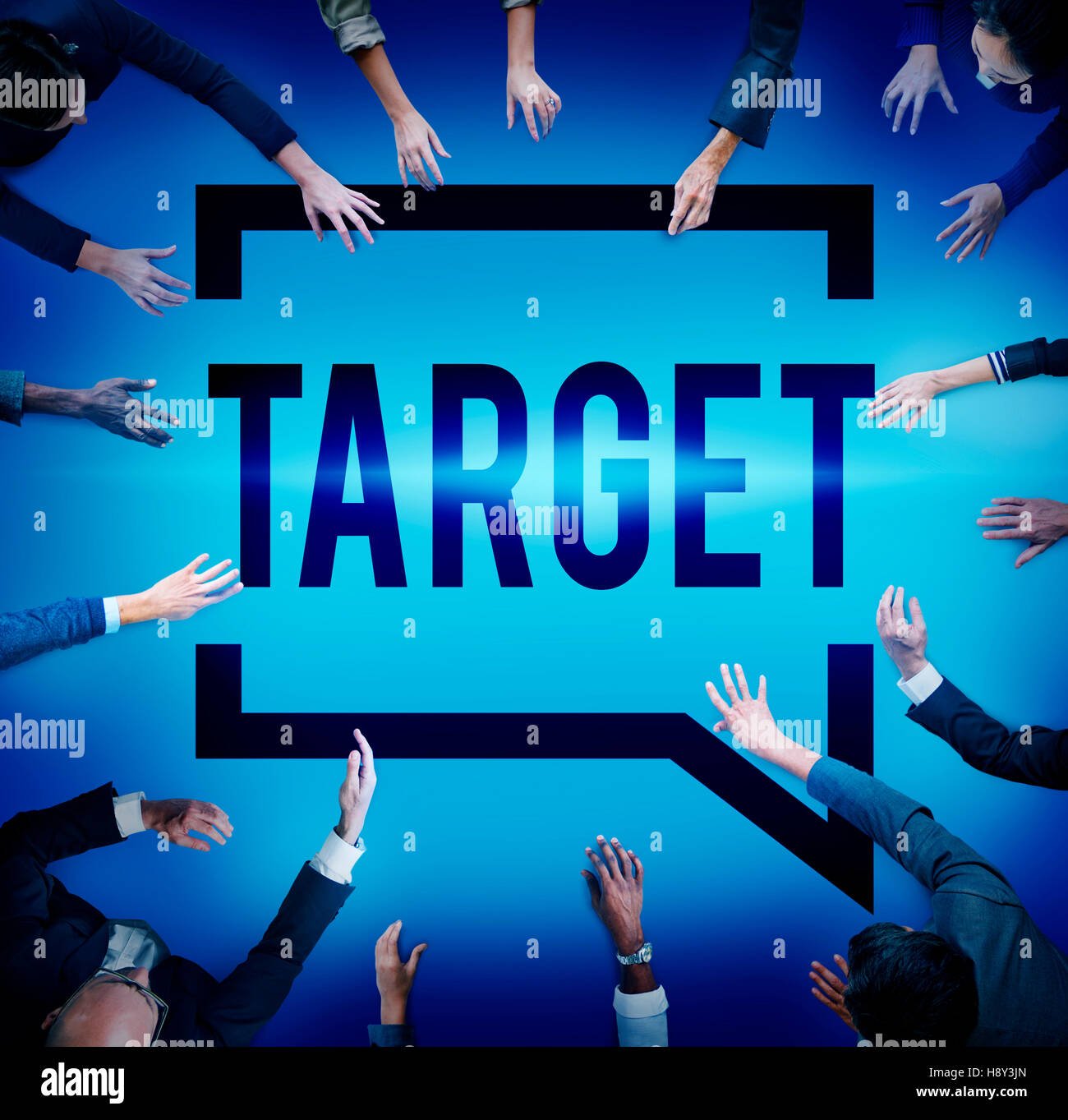 Target Aim Goal Inspiration Solution Success Vision Concept Stock Photo ...