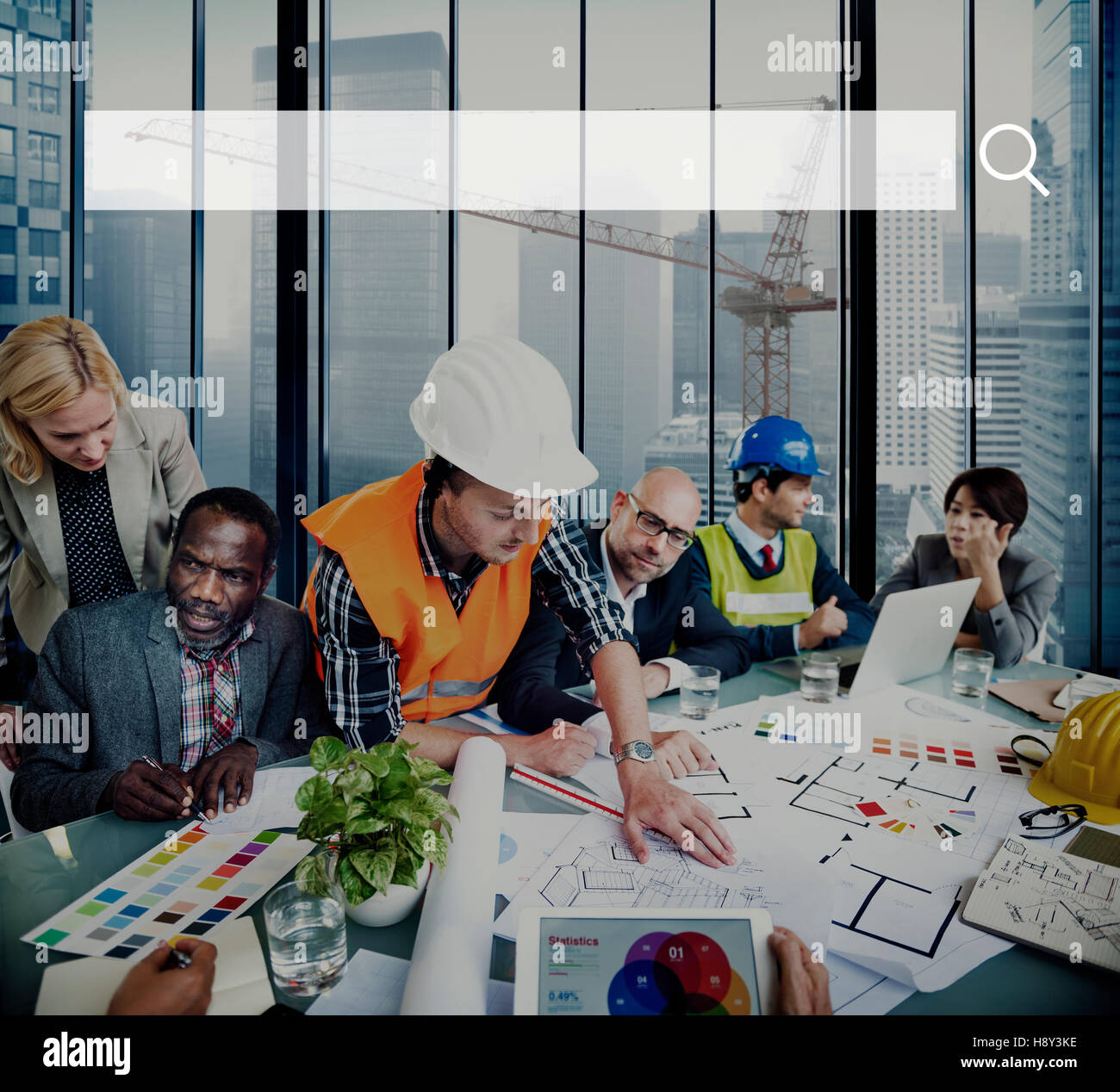 Search Box Web Online Technology Internet Website Concept Stock Photo ...