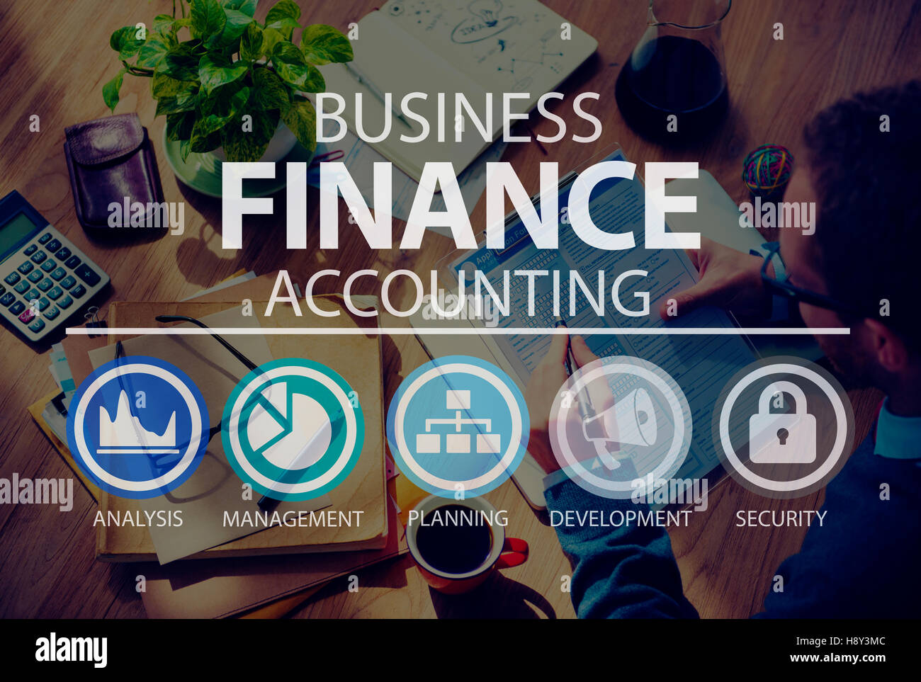 Business Accounting Financial Analysis Management Concept Stock Photo ...
