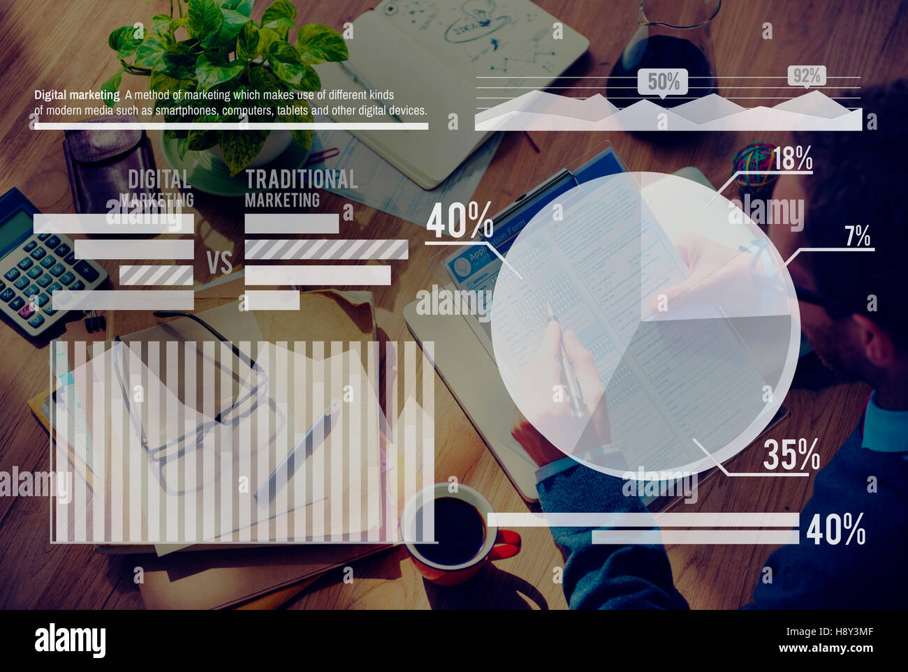 Graph Growth Success Stock Market Finance Analysis Concept Stock Photo ...