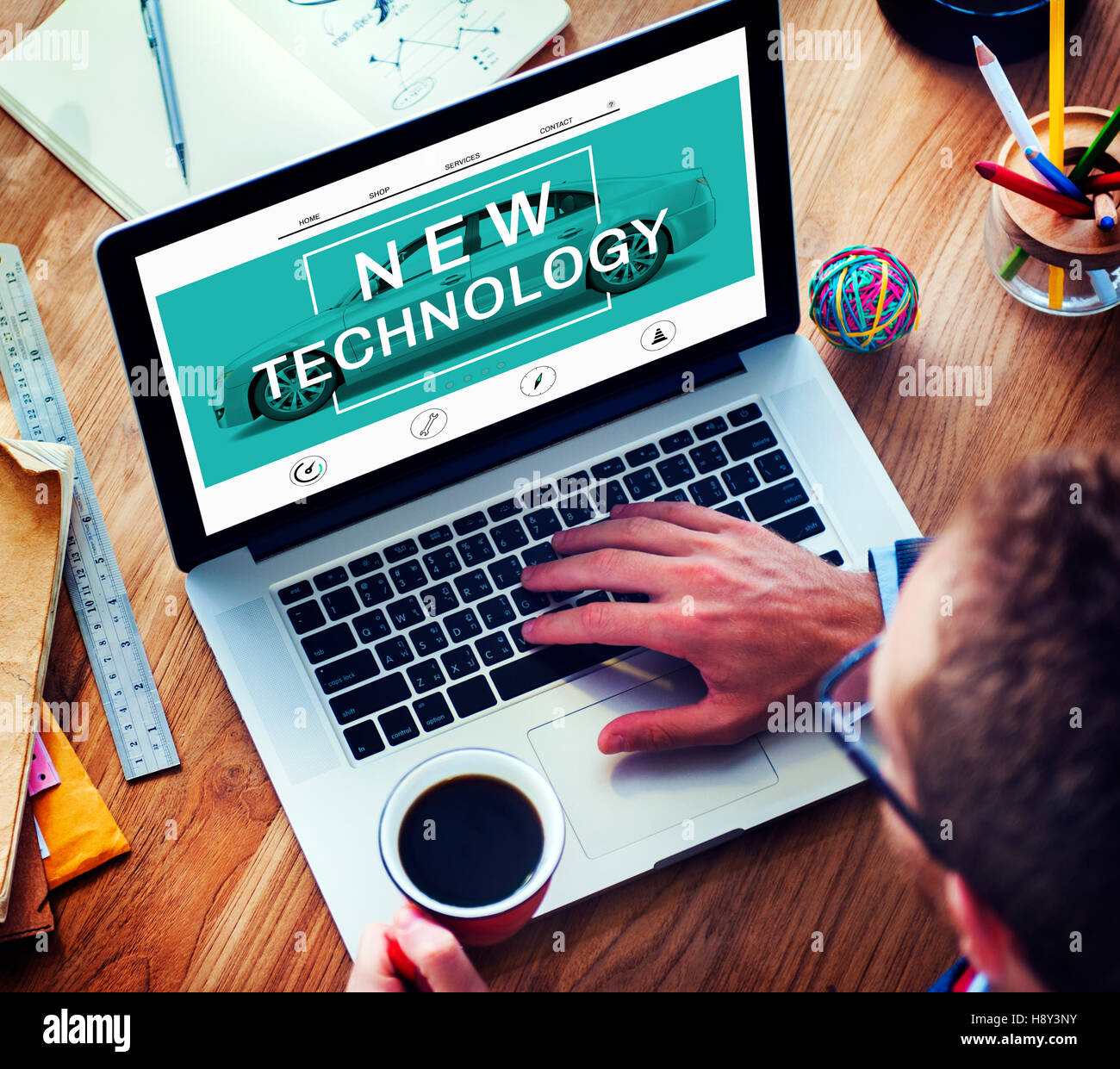 New Technology Innovation Improvement Growth Concept Stock Photo - Alamy